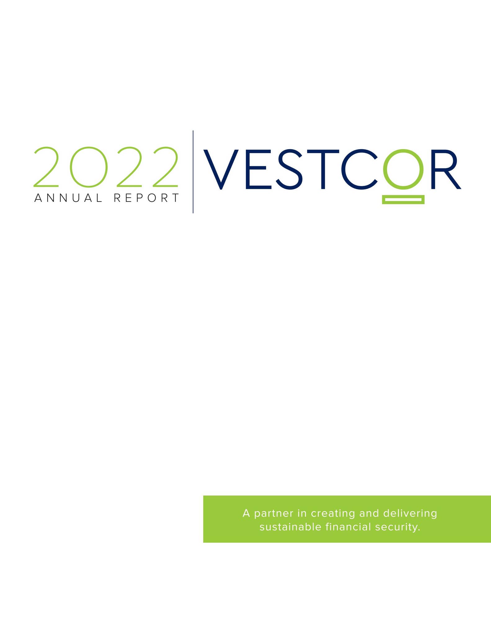 Vestcor 2022 Annual Report by Vestcor - Issuu