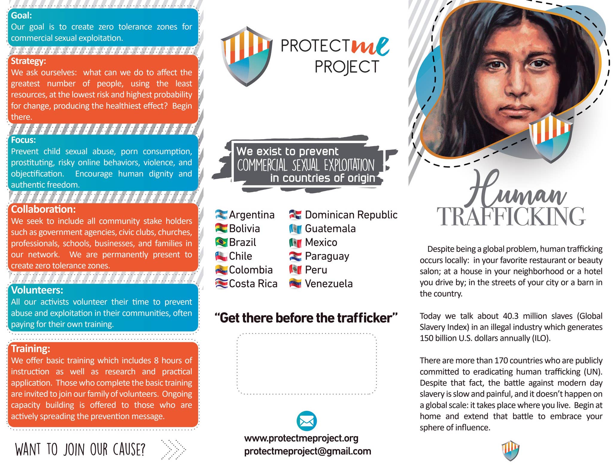 PMP Brochure T.I.P. (Human Trafficking) by Protect Me Project - Issuu