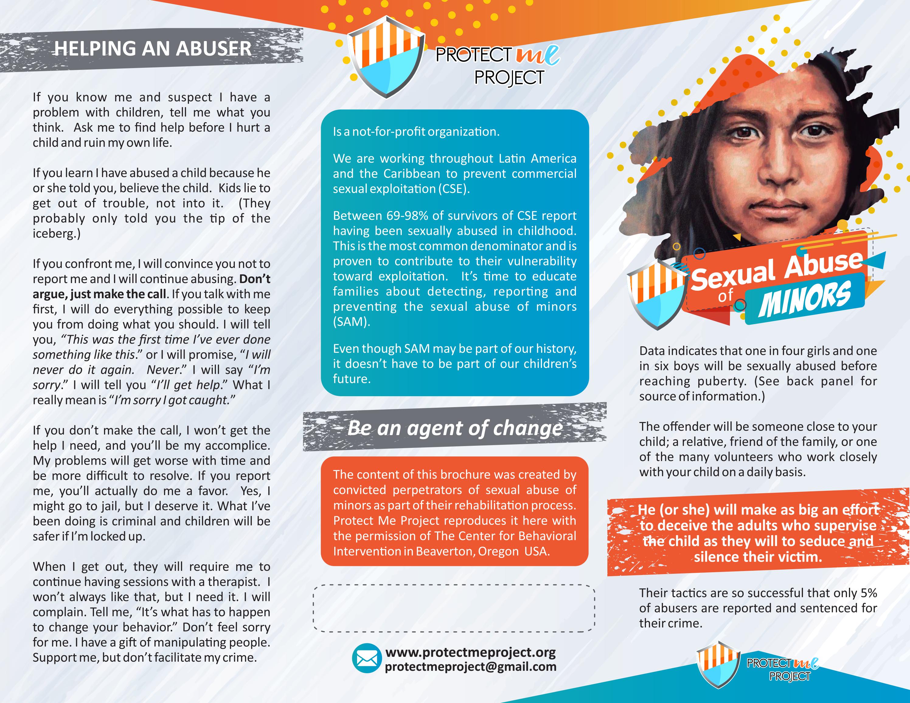 PMP Brochure Sexual Abuse of Minors (SAM) by Protect Me Project - Issuu