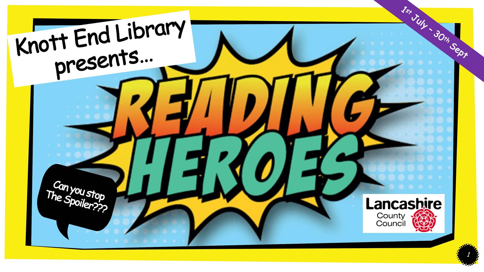 Library Connections - Knott End Library Presents Reading Heroes by ...