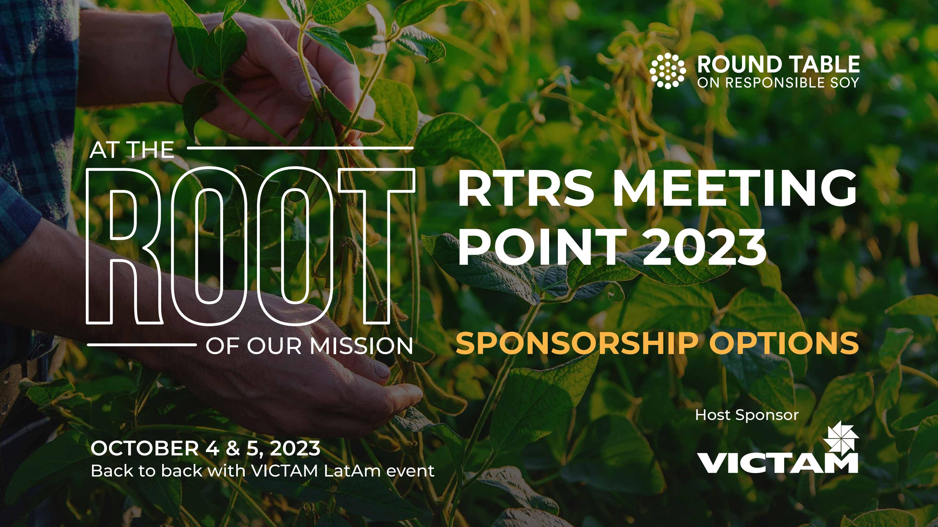 SPONSORSHIP OPTIONS - RTRS Meeting Point 2023 by Round Table on ...