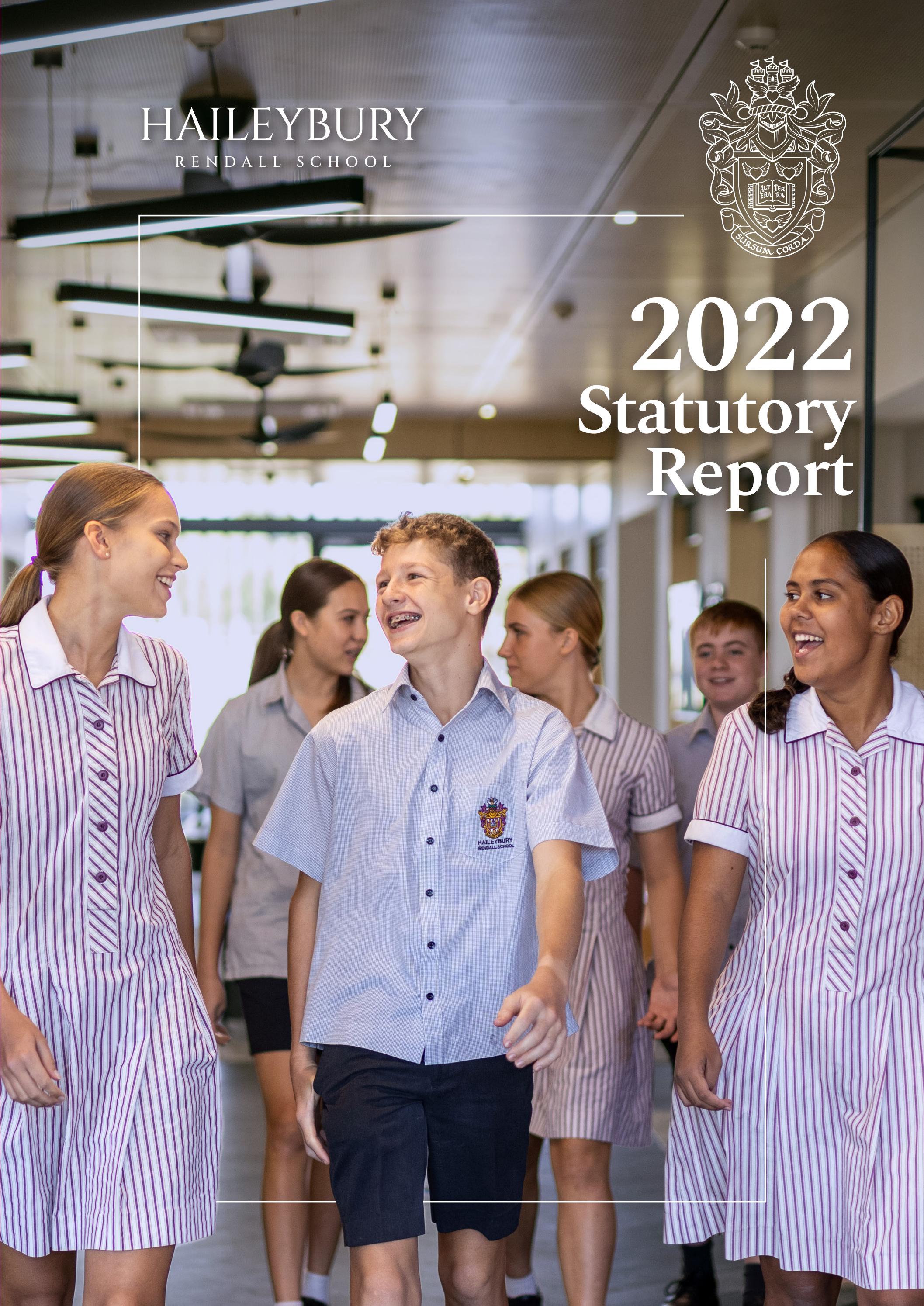 Haileybury Rendall School | Statutory Report 2022 by Haileybury - Issuu