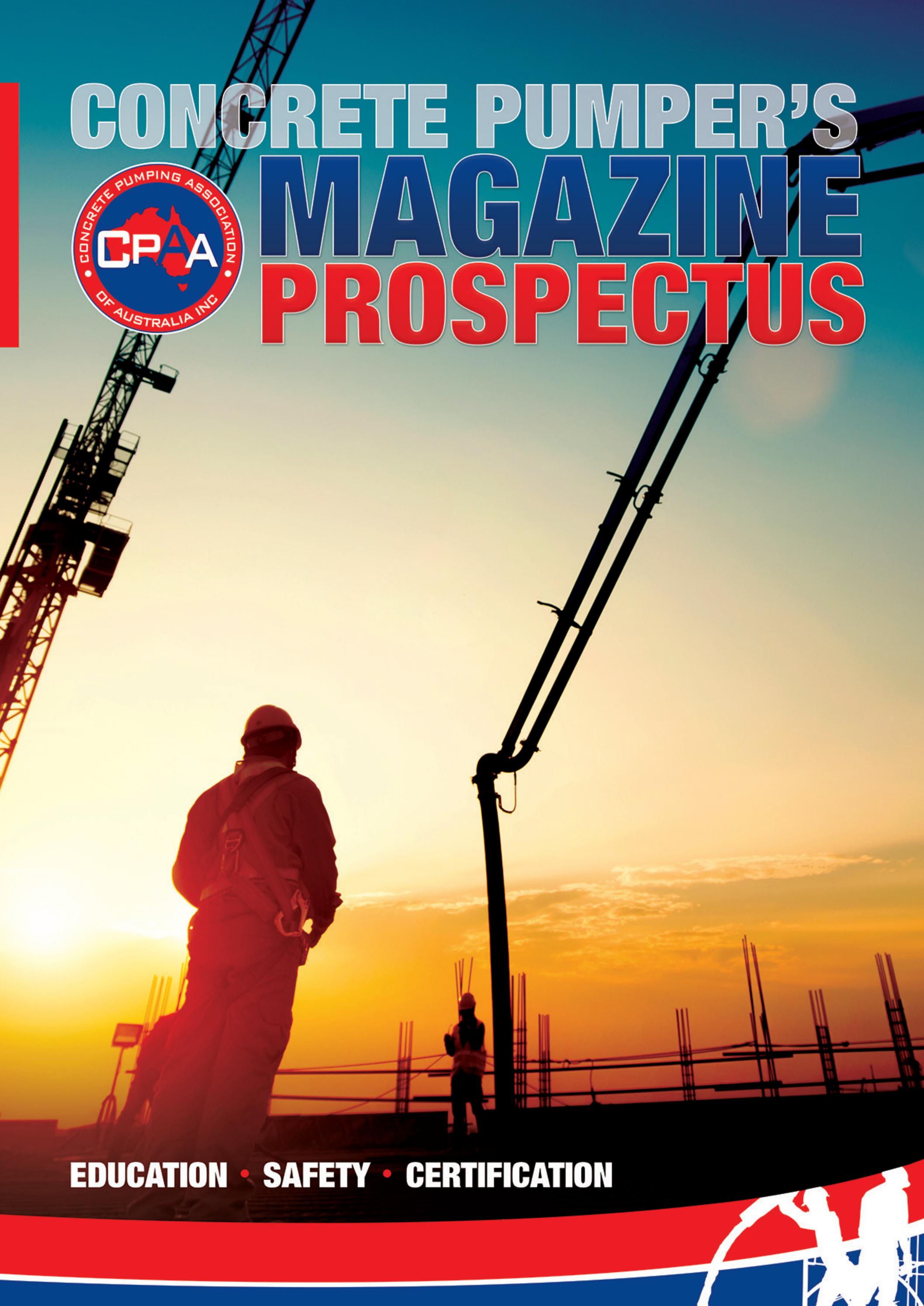 CPAA 2023 Concrete Pumpers' Magazine Prospectus by HBM Group - Issuu