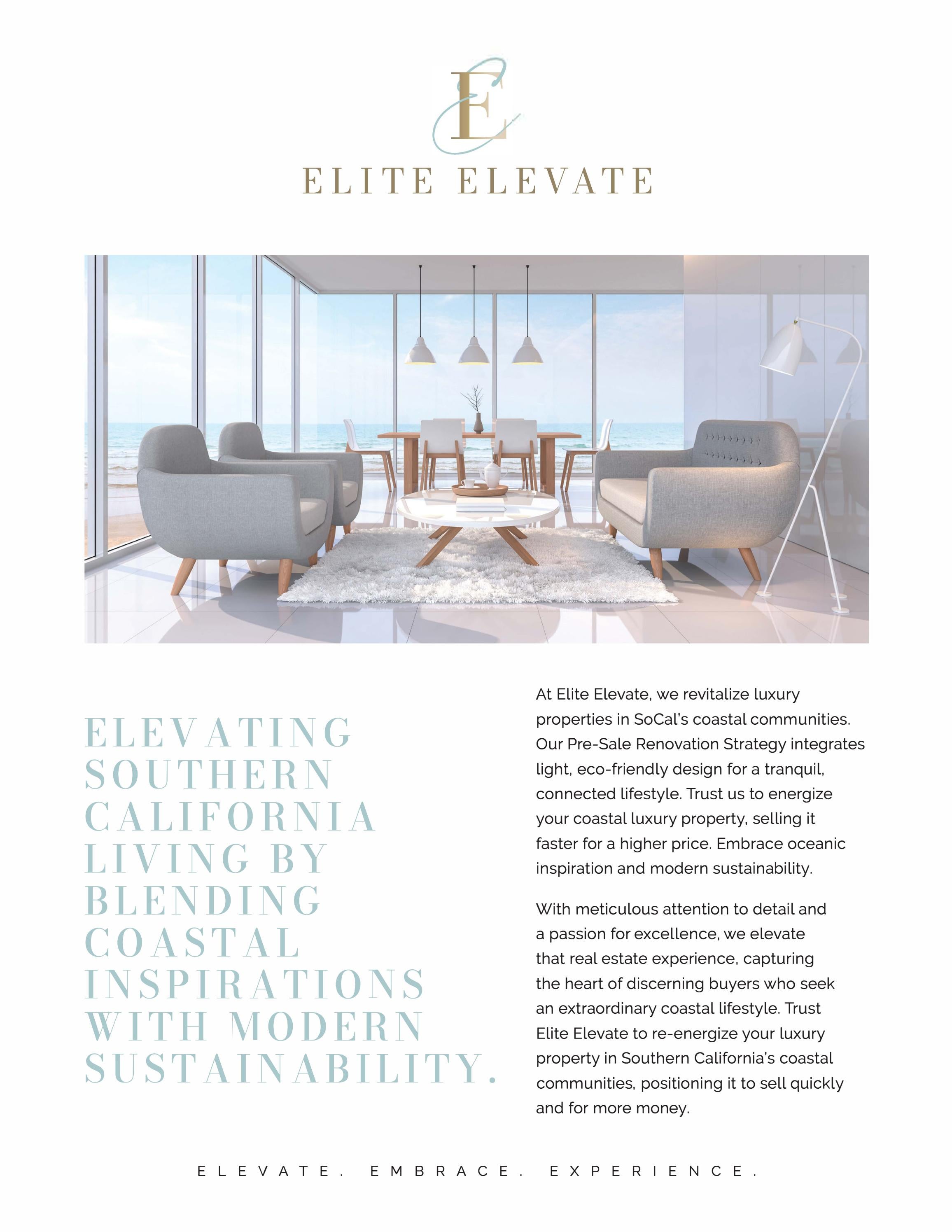 Elite Elevate Brochure by Osorio Group - Issuu