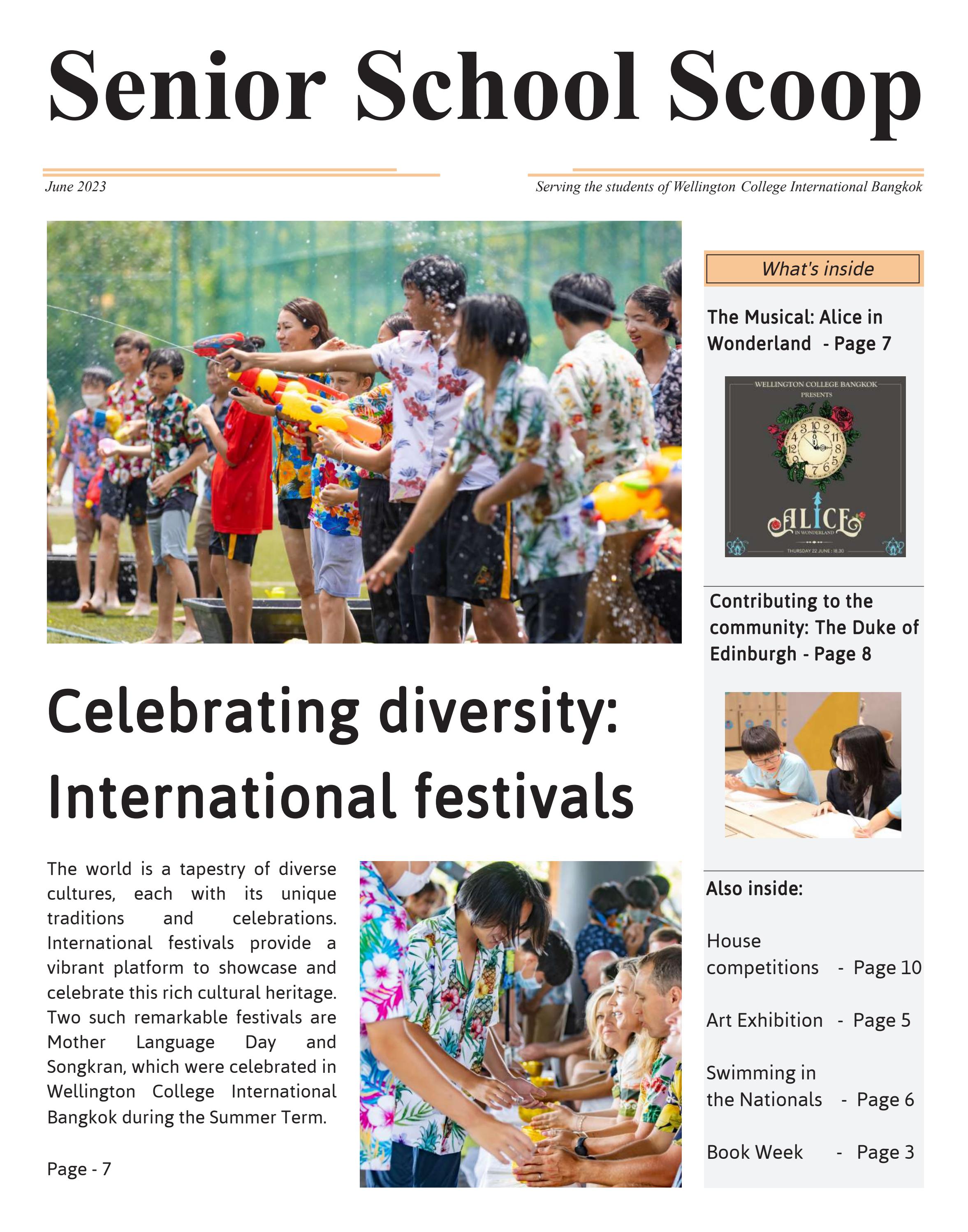 Senior School Scoop - Final Issue 2022-2023 by Wellington College ...
