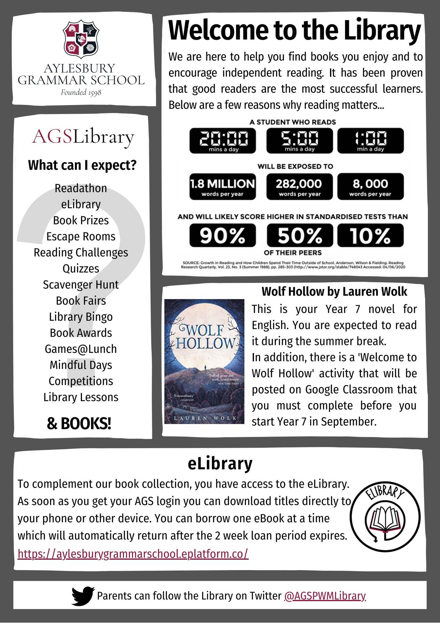 Year 6 -Welcome to the Library by Aylesbury Grammar School - Issuu