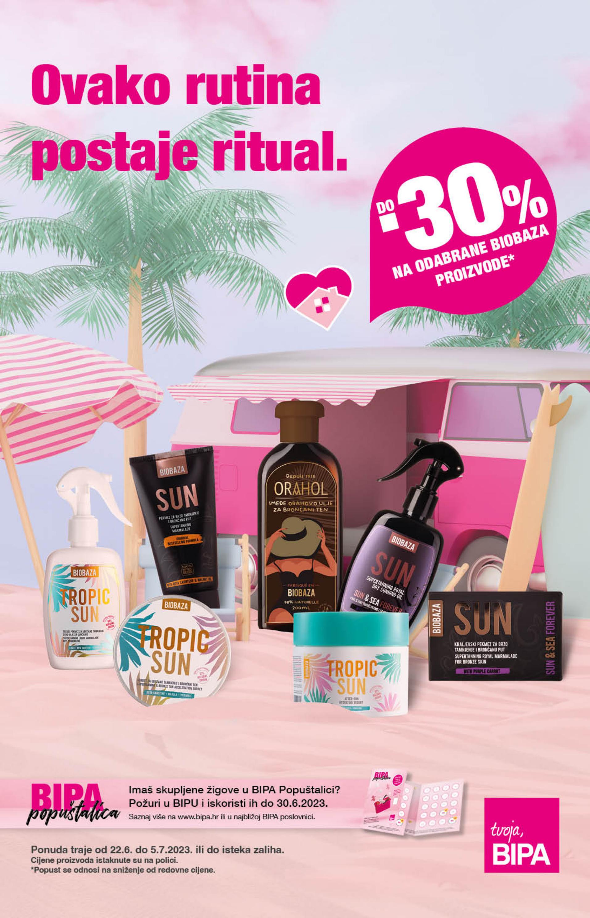 BIPA letak do 5.7. by Bipa Hrvatska - Issuu