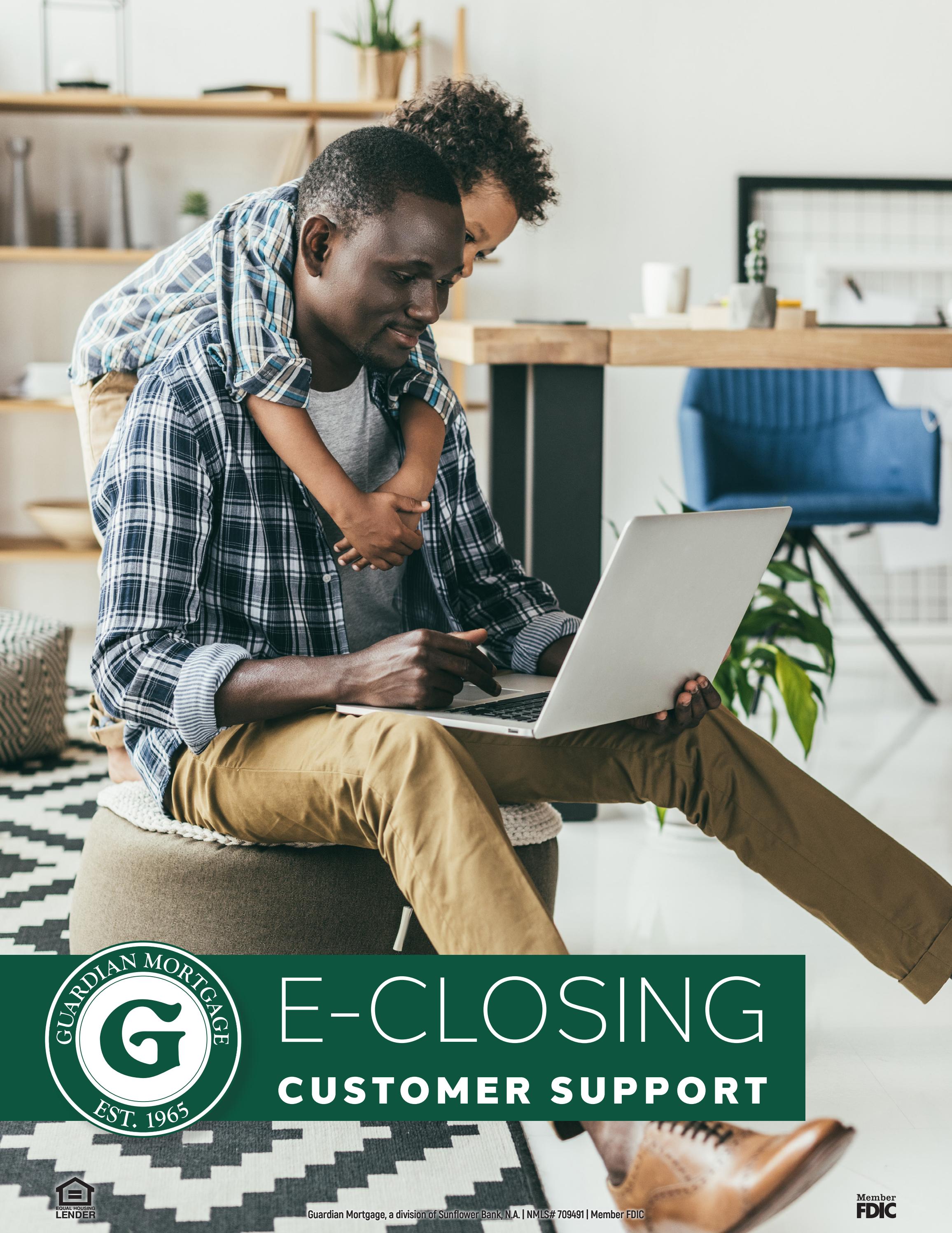 Guardian Mortgage E-Closing Customer Support by Sunflower Bank | First National 1870 | Guardian ...