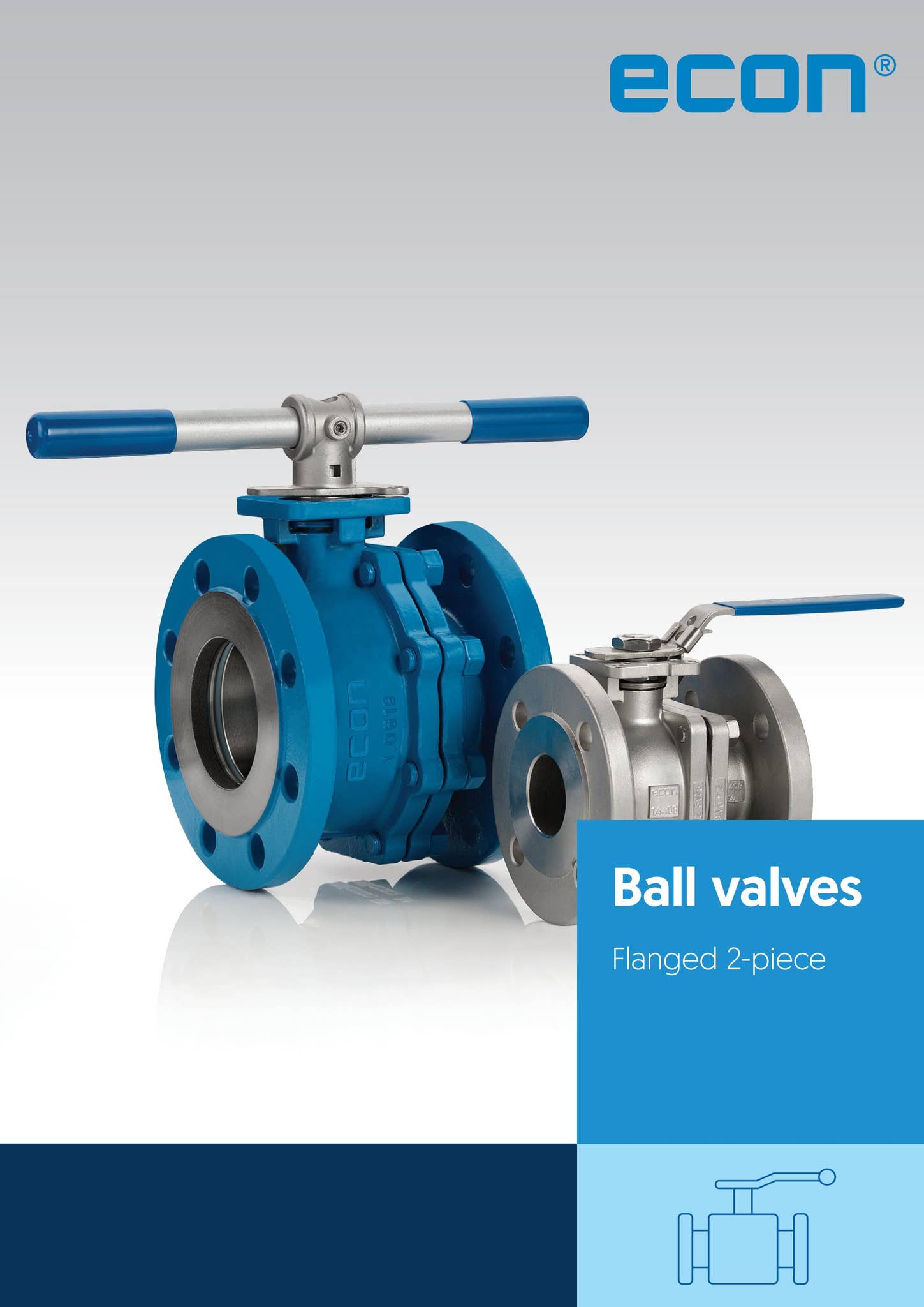 Econ® Ball valves Flanged 2-piece by ERIKS Nederland - Issuu