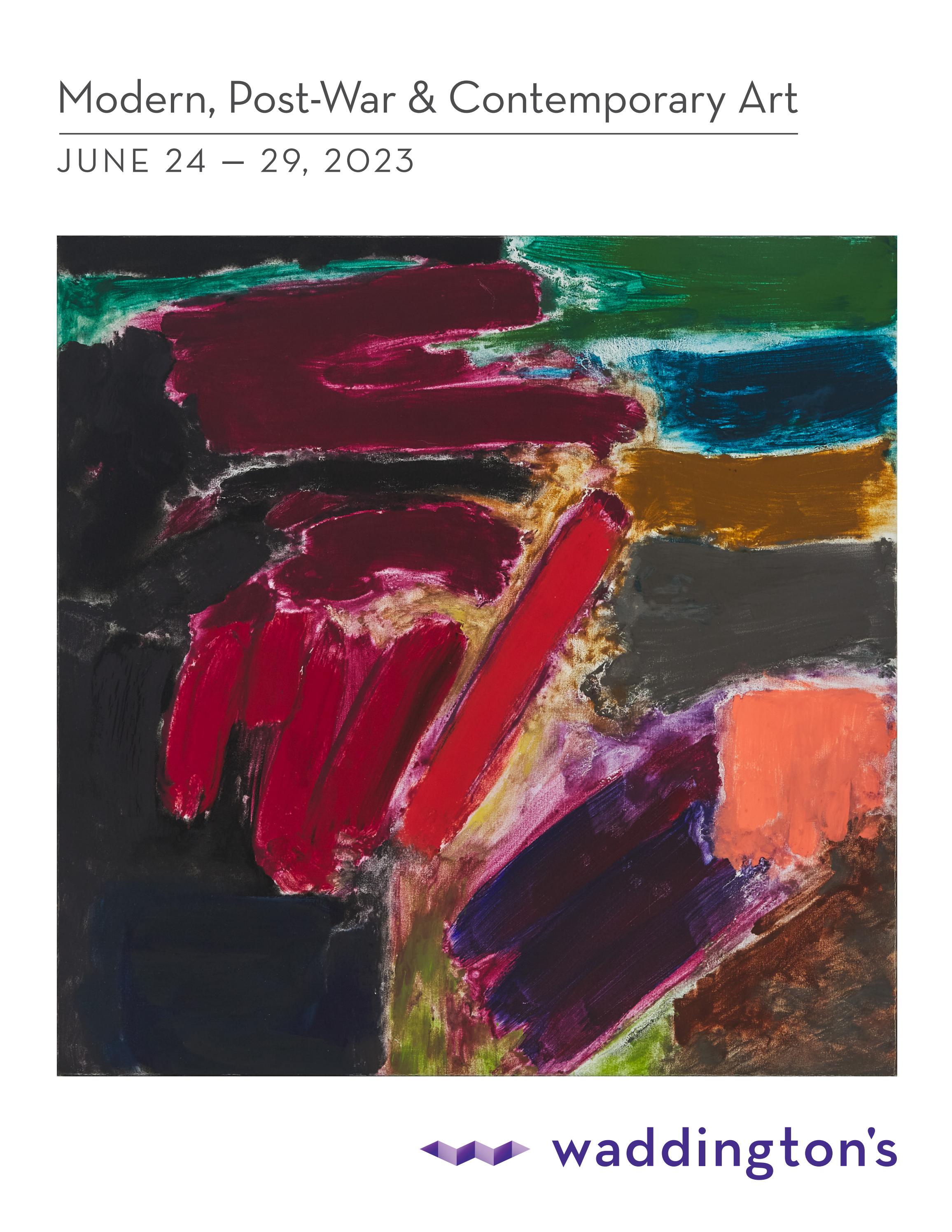 Modern, Post-War & Contemporary Art | June 24 - 29, 2023 by waddingtons ...