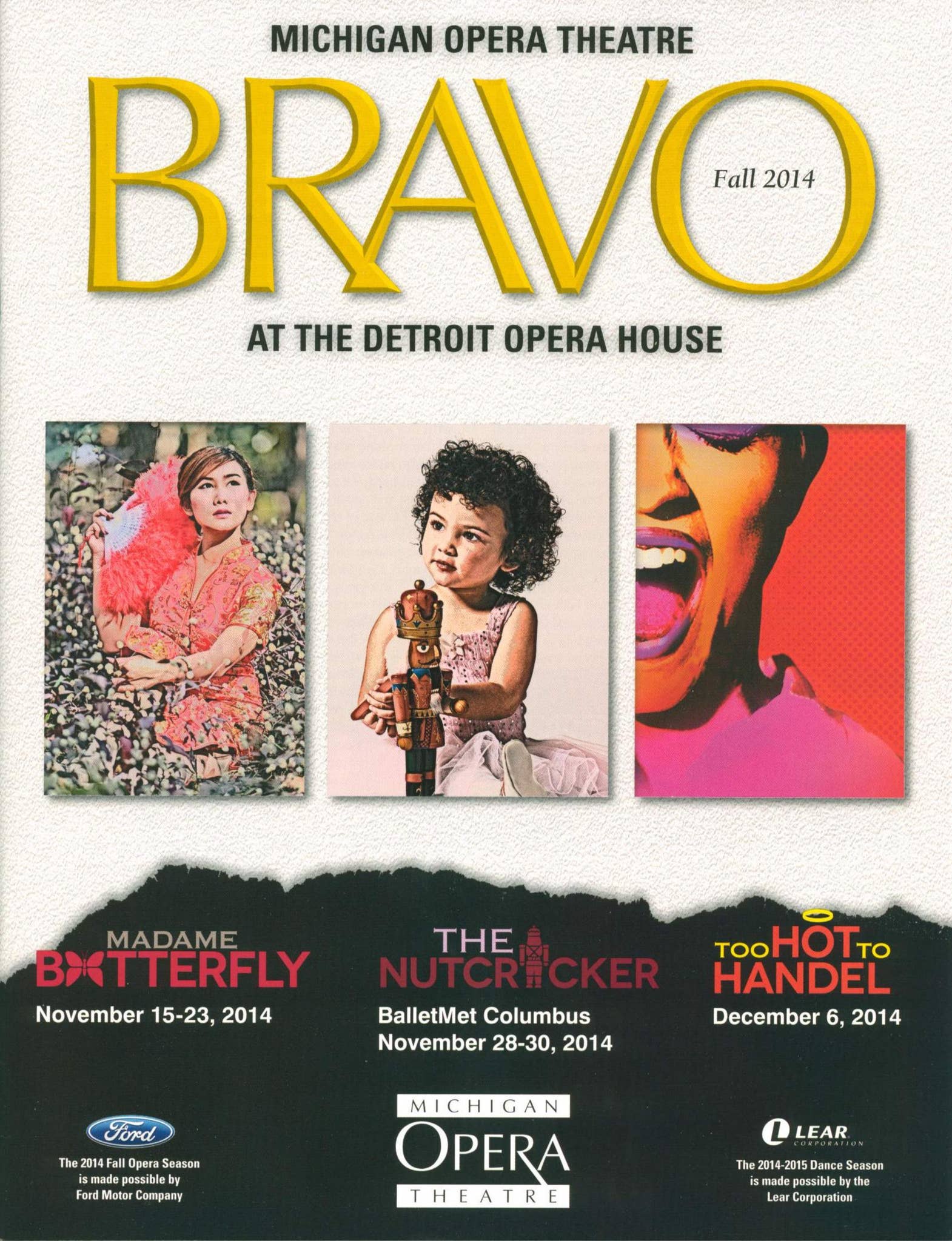 PROGRAM: Bravo Fall 2014 Opera and Dance Part 2 by Detroit Opera - Issuu