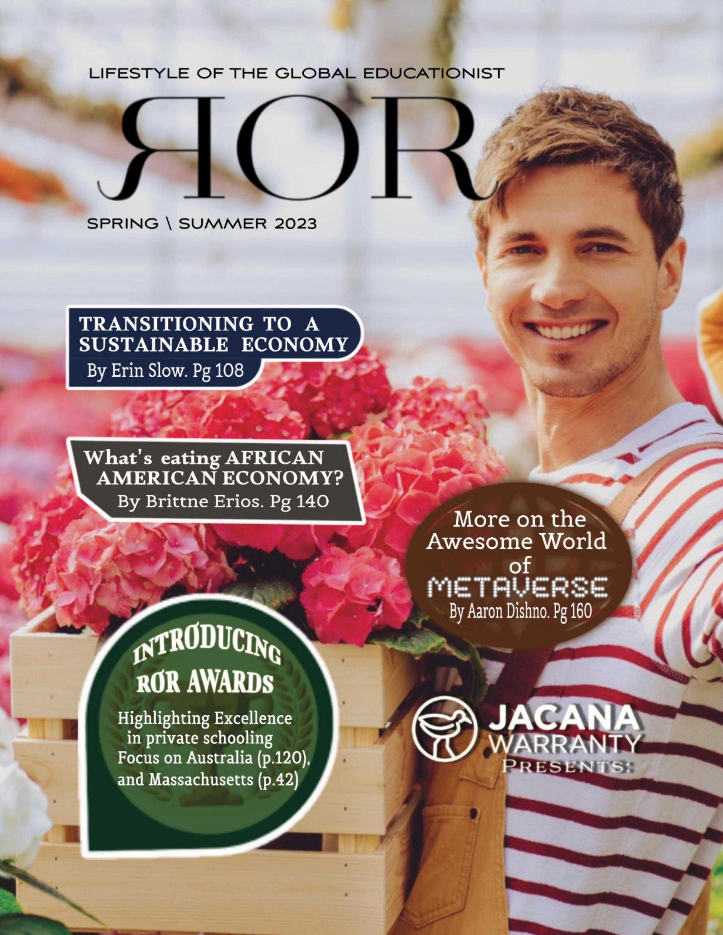 ROR Magazine: Lifestyles of the Global Educationist - Spring/Summer ...