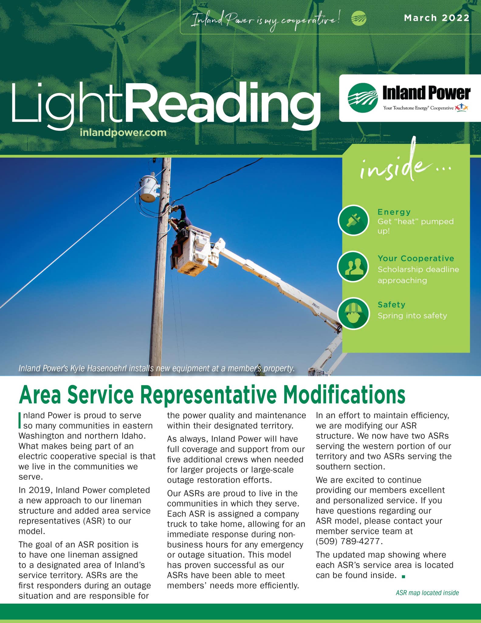 March Light Reading by Inland Power & Light - Issuu