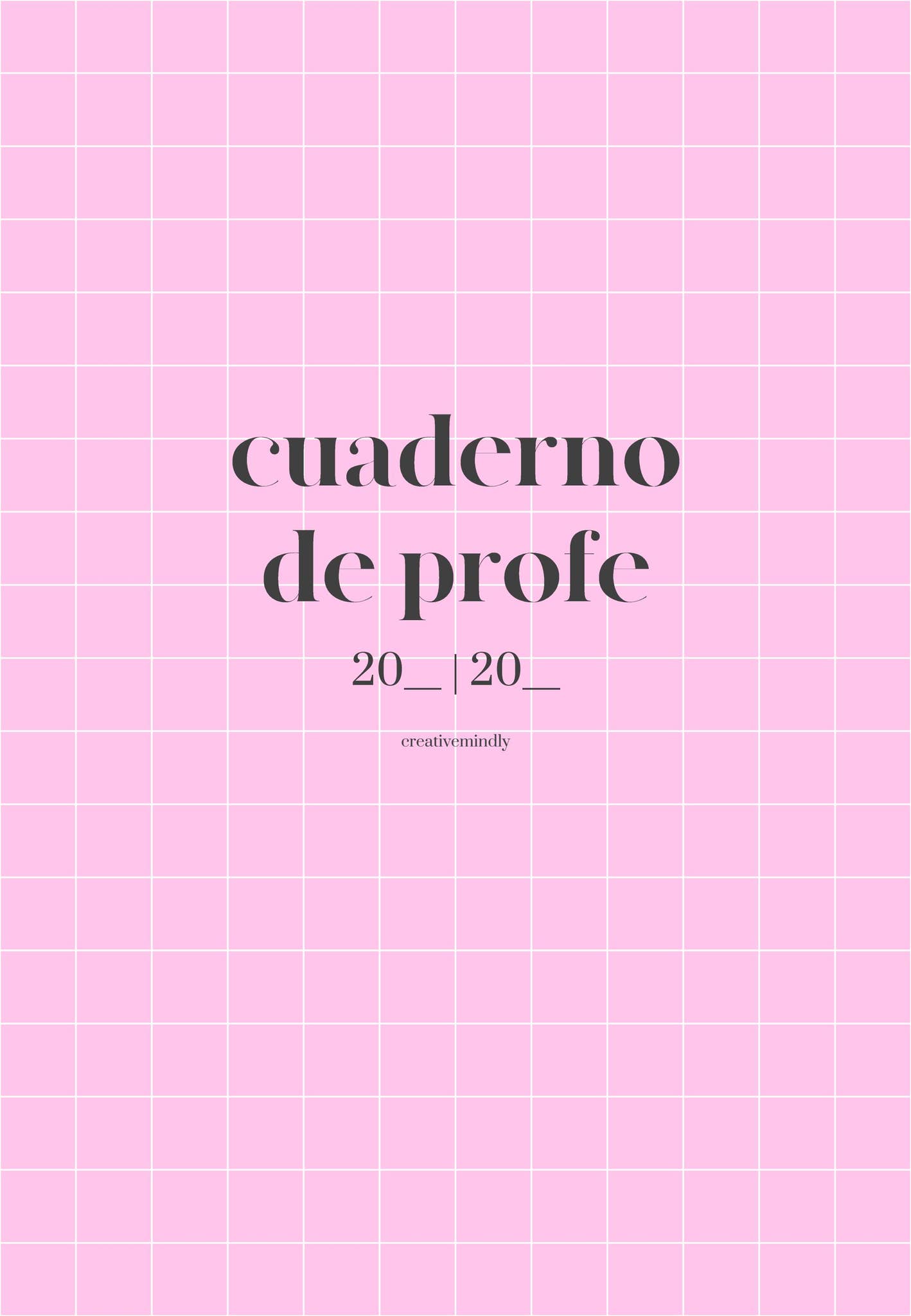 Portadas cuaderno profe editable eterno by Maite Gil - Issuu