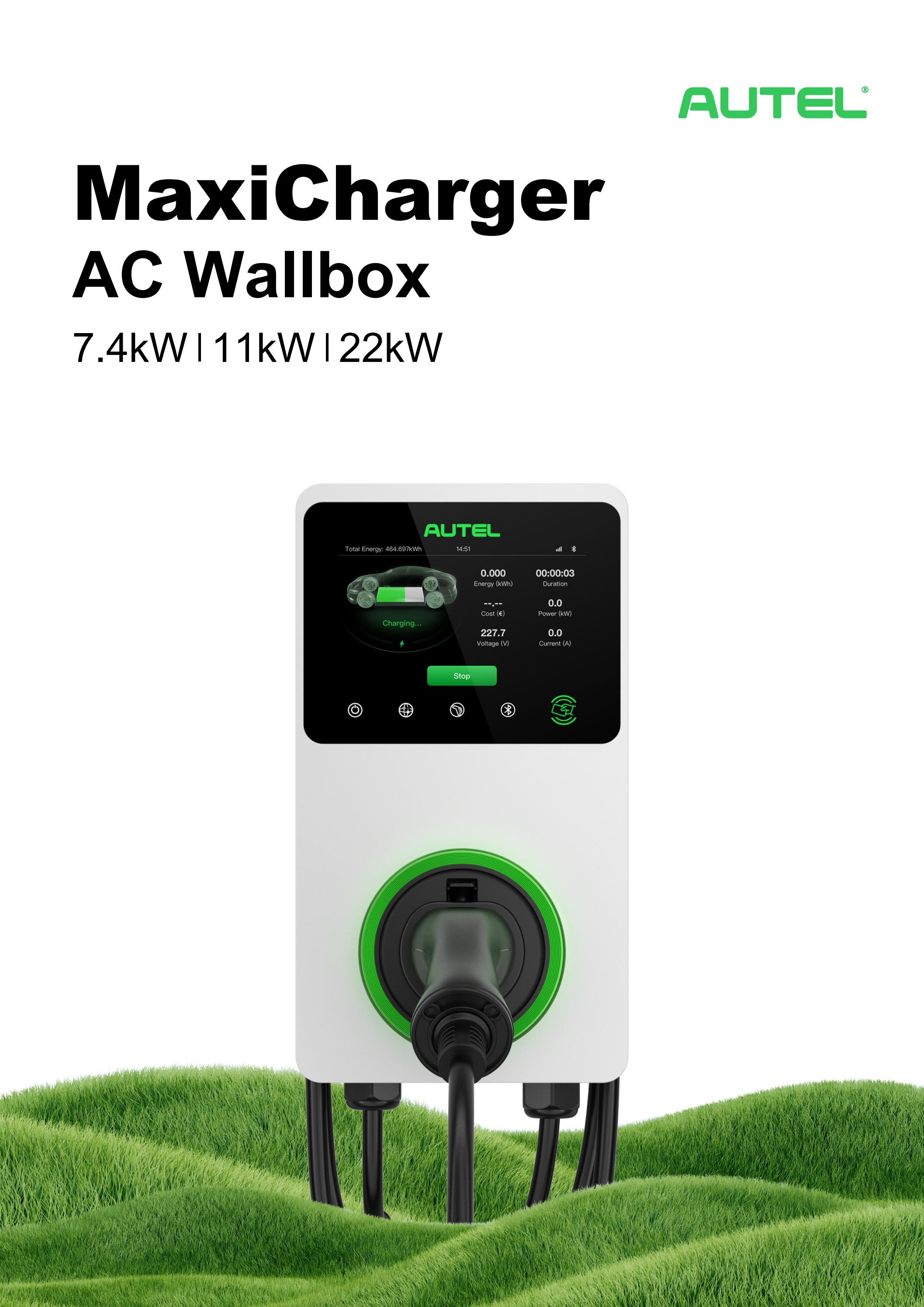 Autel MaxiCharger AC Wallbox - IEC (Estándar Europeo) by autel ...