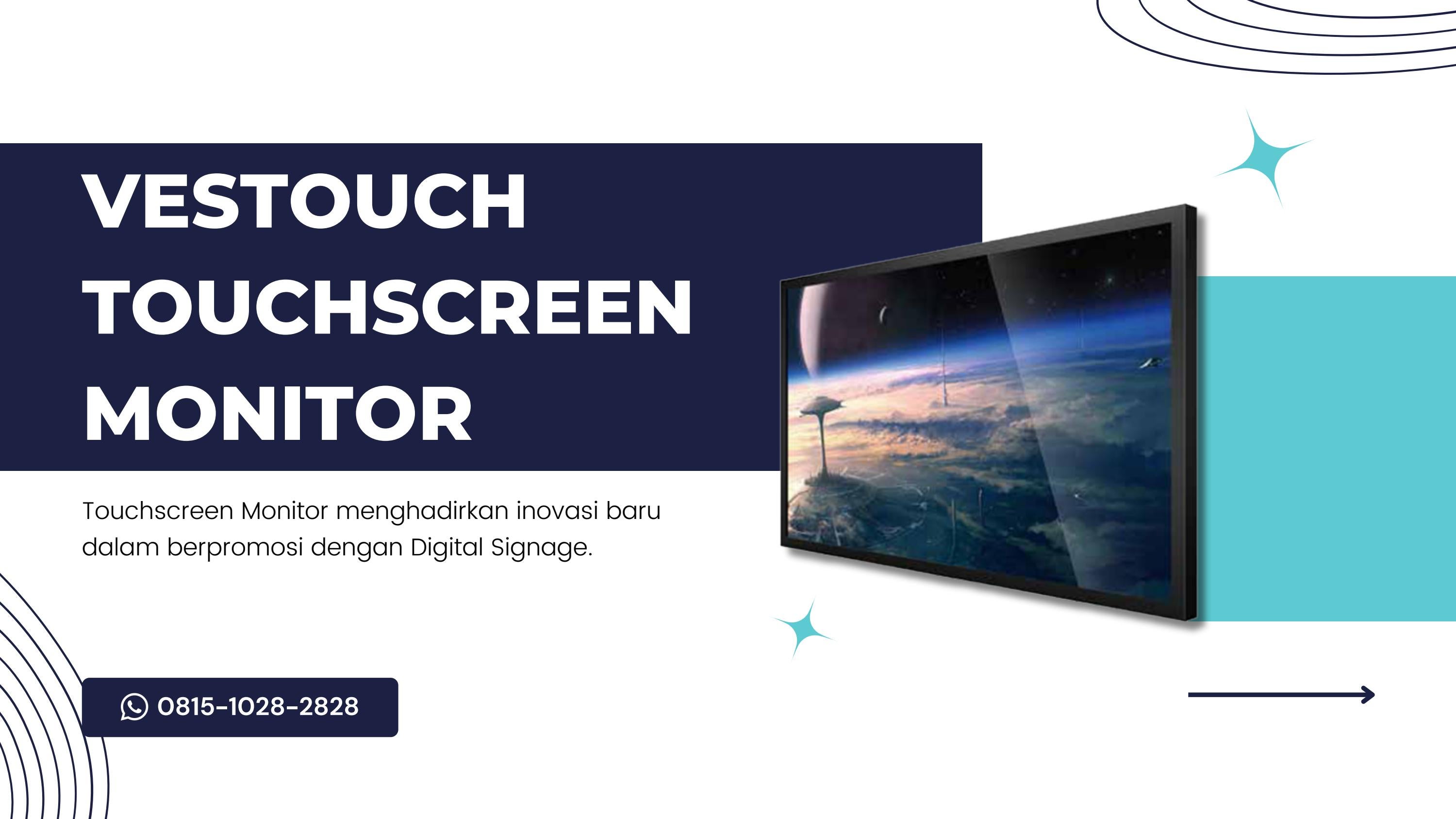 JUAL Touchscreen Monitor 43 Inch, Terbaik dan Berkualitas, WA: 0815 ...