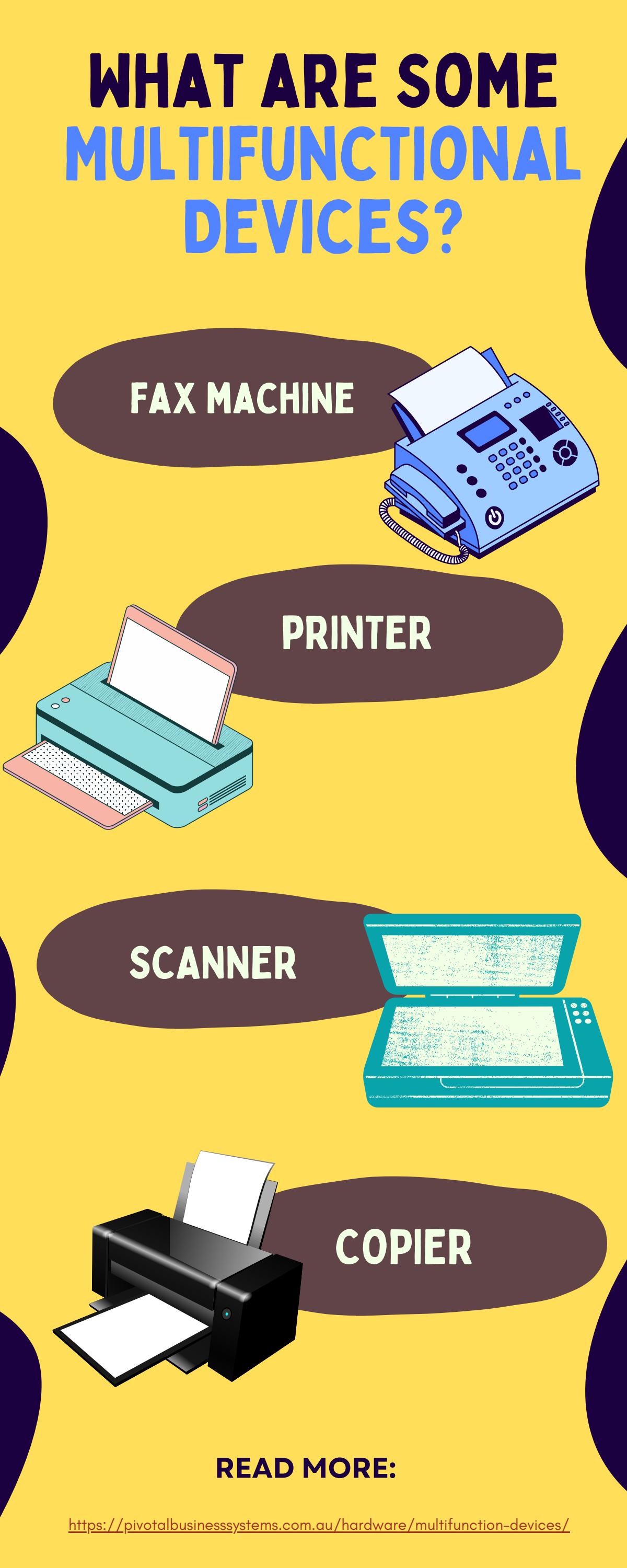 What are Some Multifunctional Devices? by Pivotal Business Systems - Issuu
