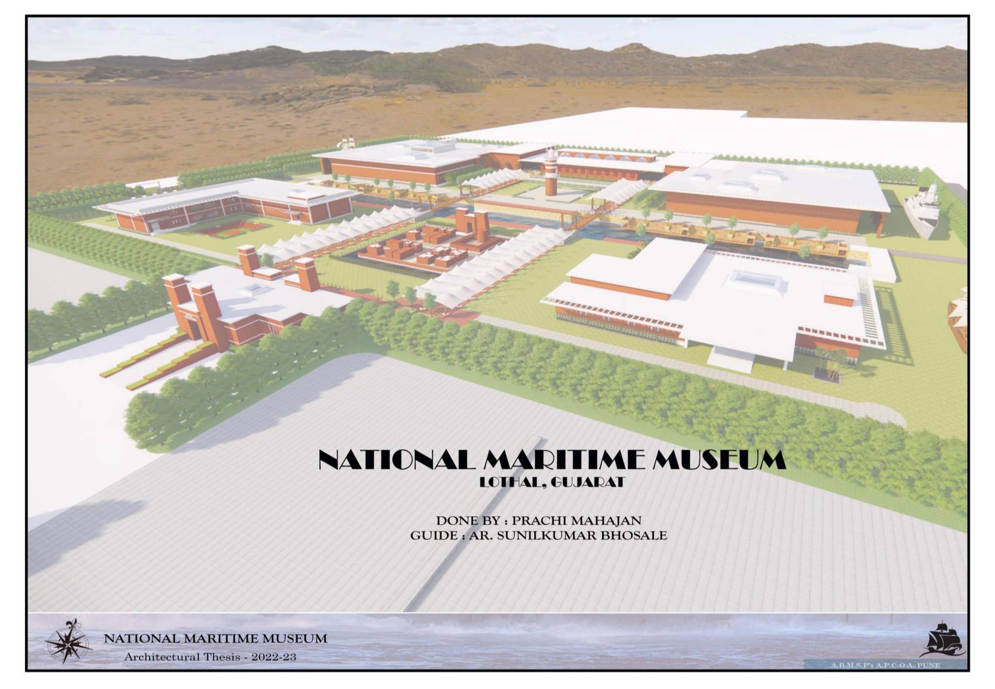 Architectural Thesis 2022-23 : National Maritime Museum,Lothal by ...