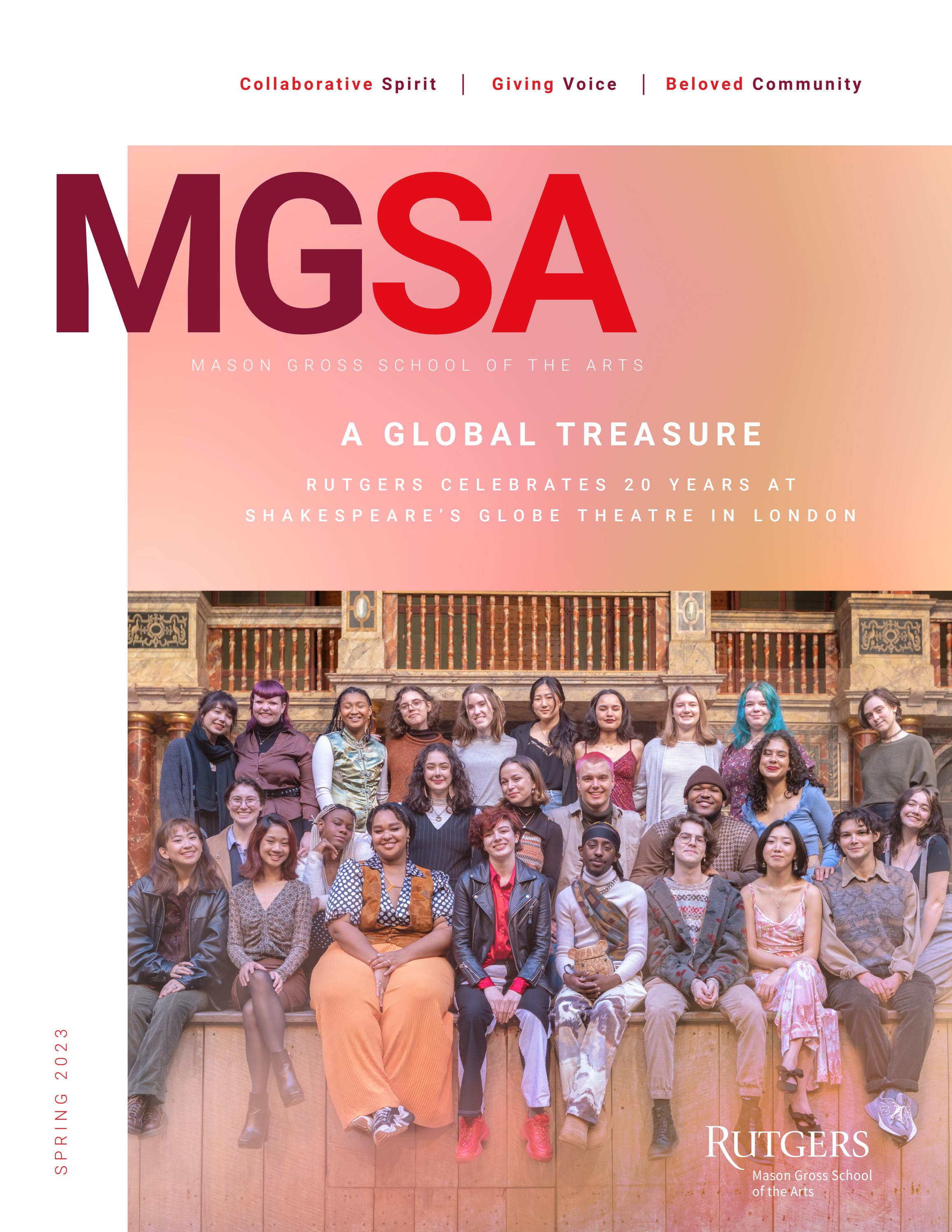 Spring 2023 Mason Gross Magazine by Mason Gross School of the Arts - Issuu
