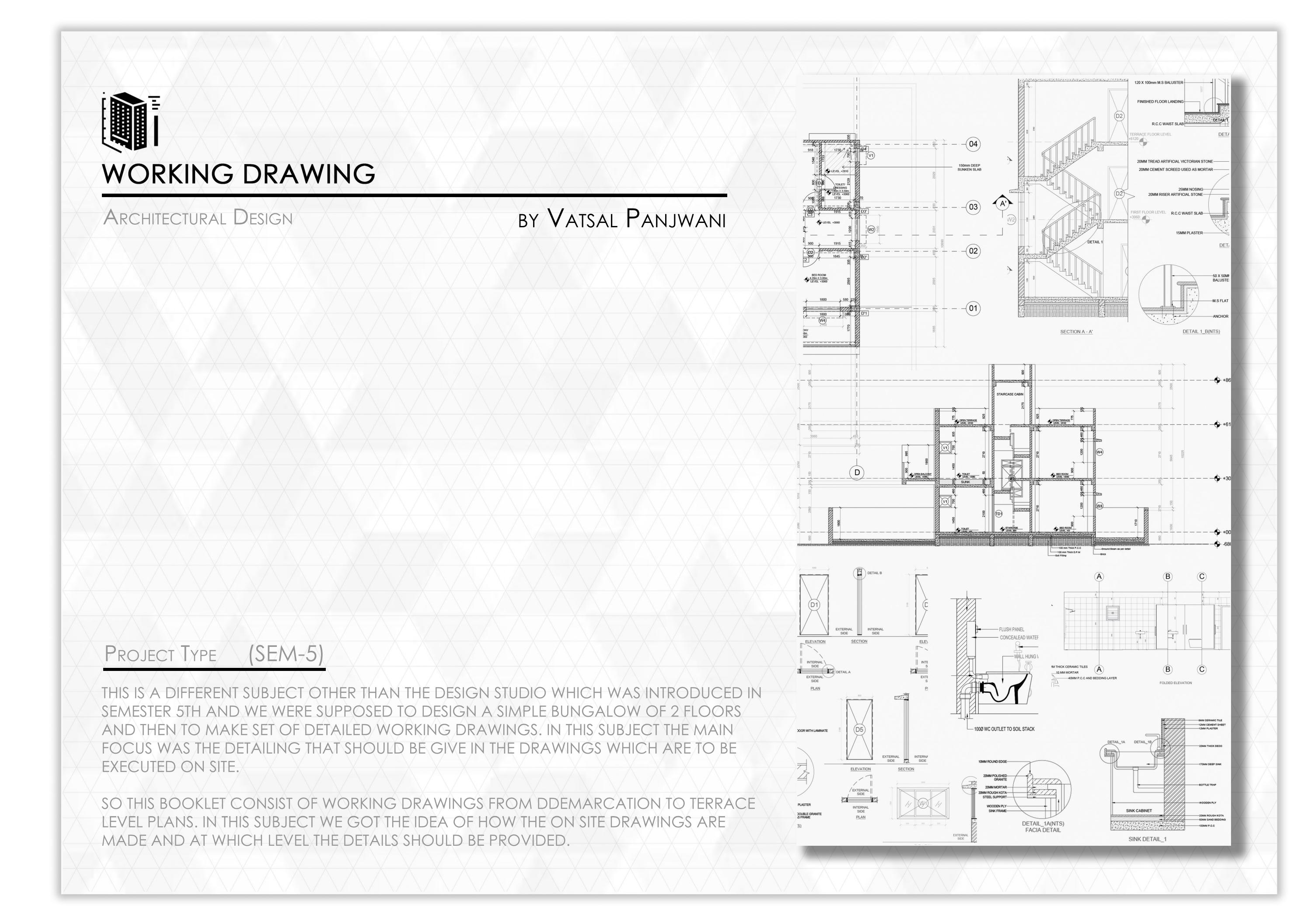 Working Drawing-Sem-5 by Vatsal Panjwani - Issuu