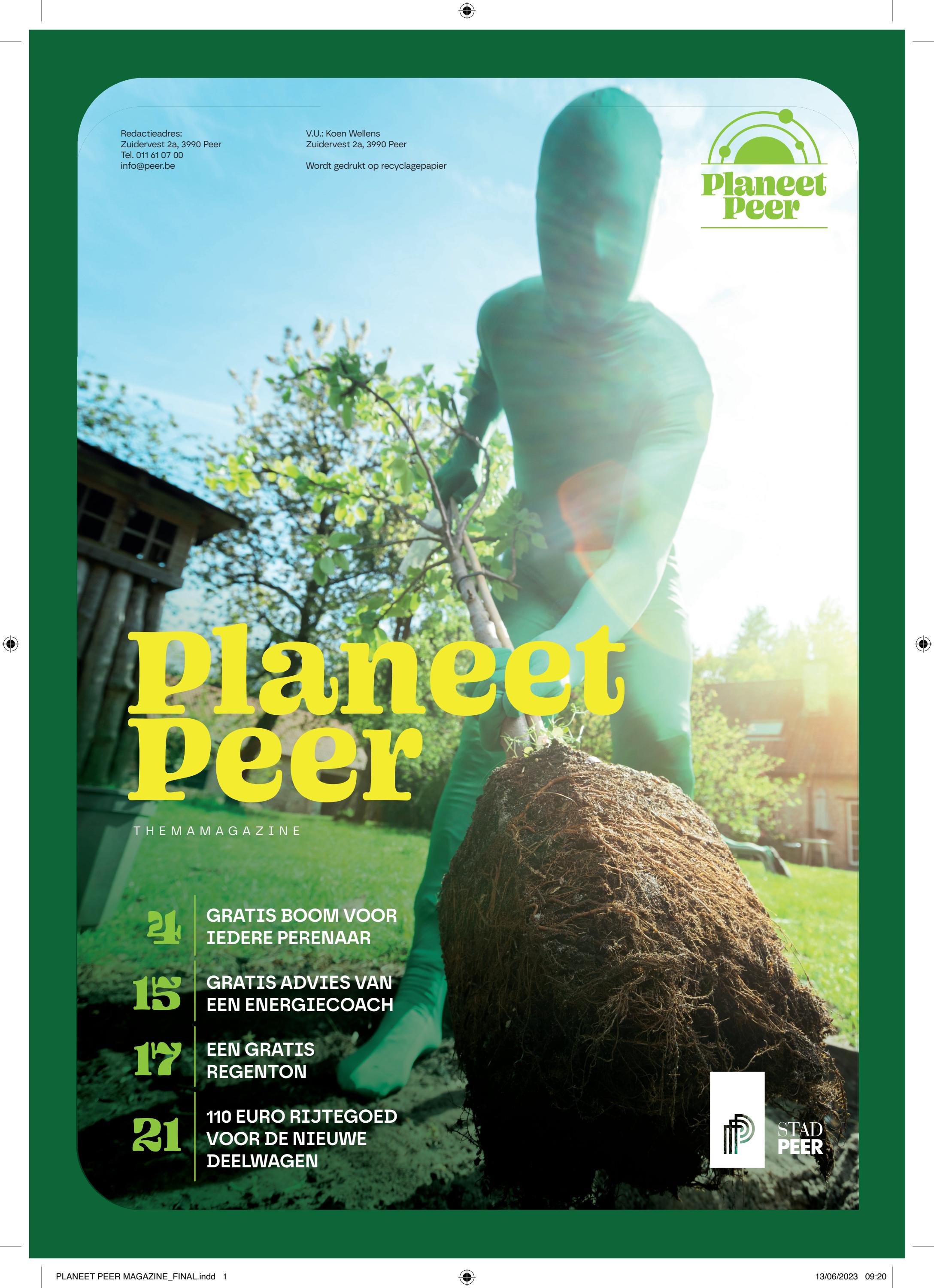 Magazine Planeet Peer by Stad Peer - Issuu