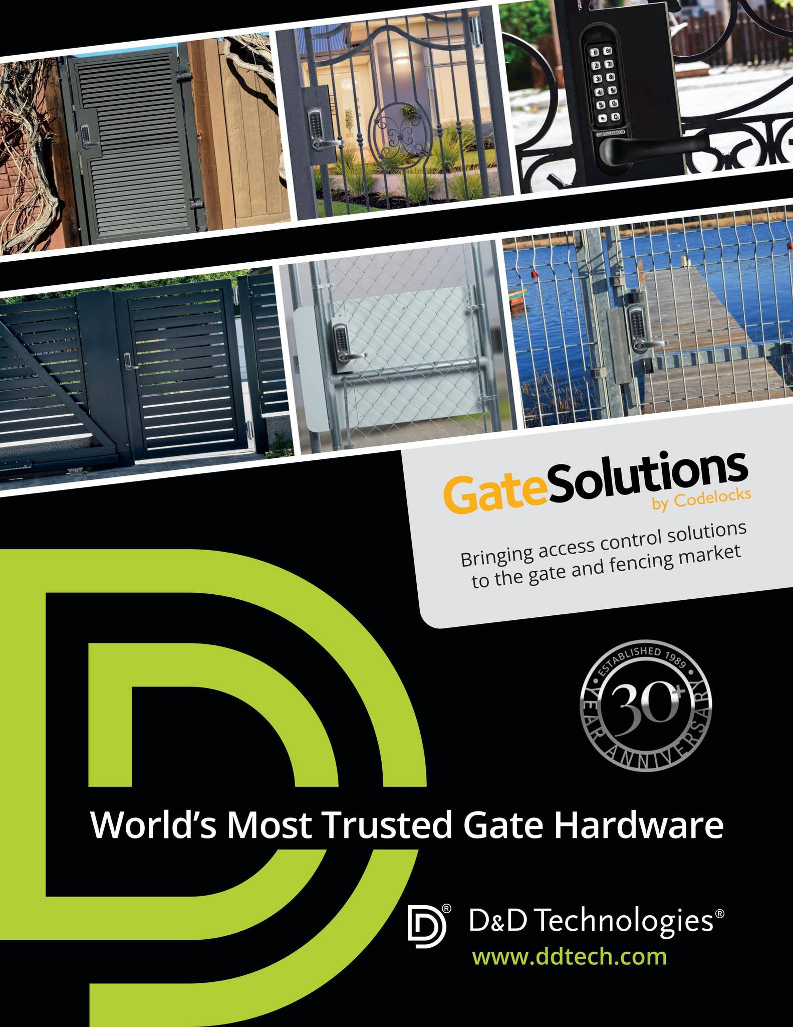 D&D and Codelocks Gate Solutions by D&D Technologies - Issuu