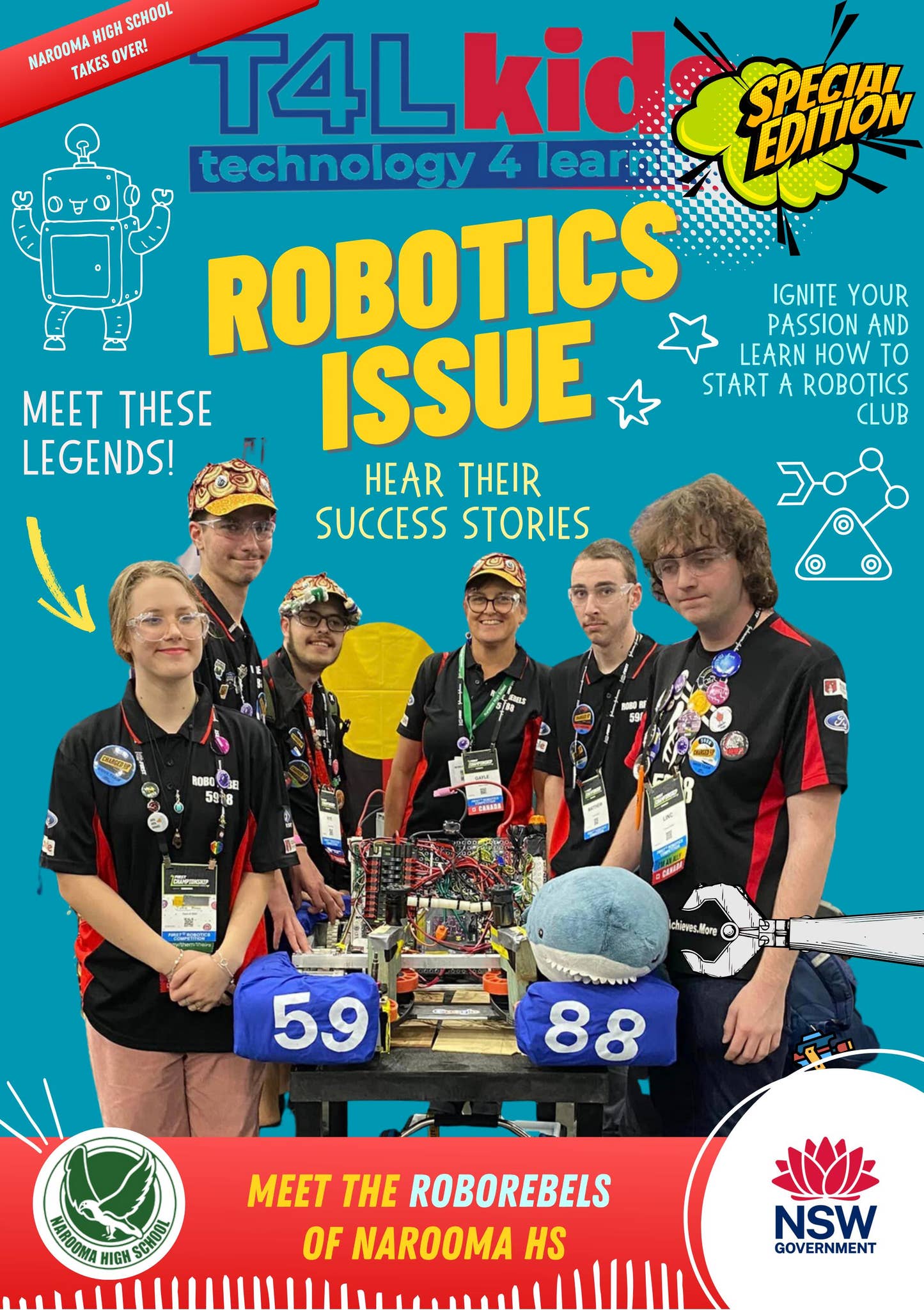 Narooma High School Robotics Special Edition by Technology 4 Learning ...