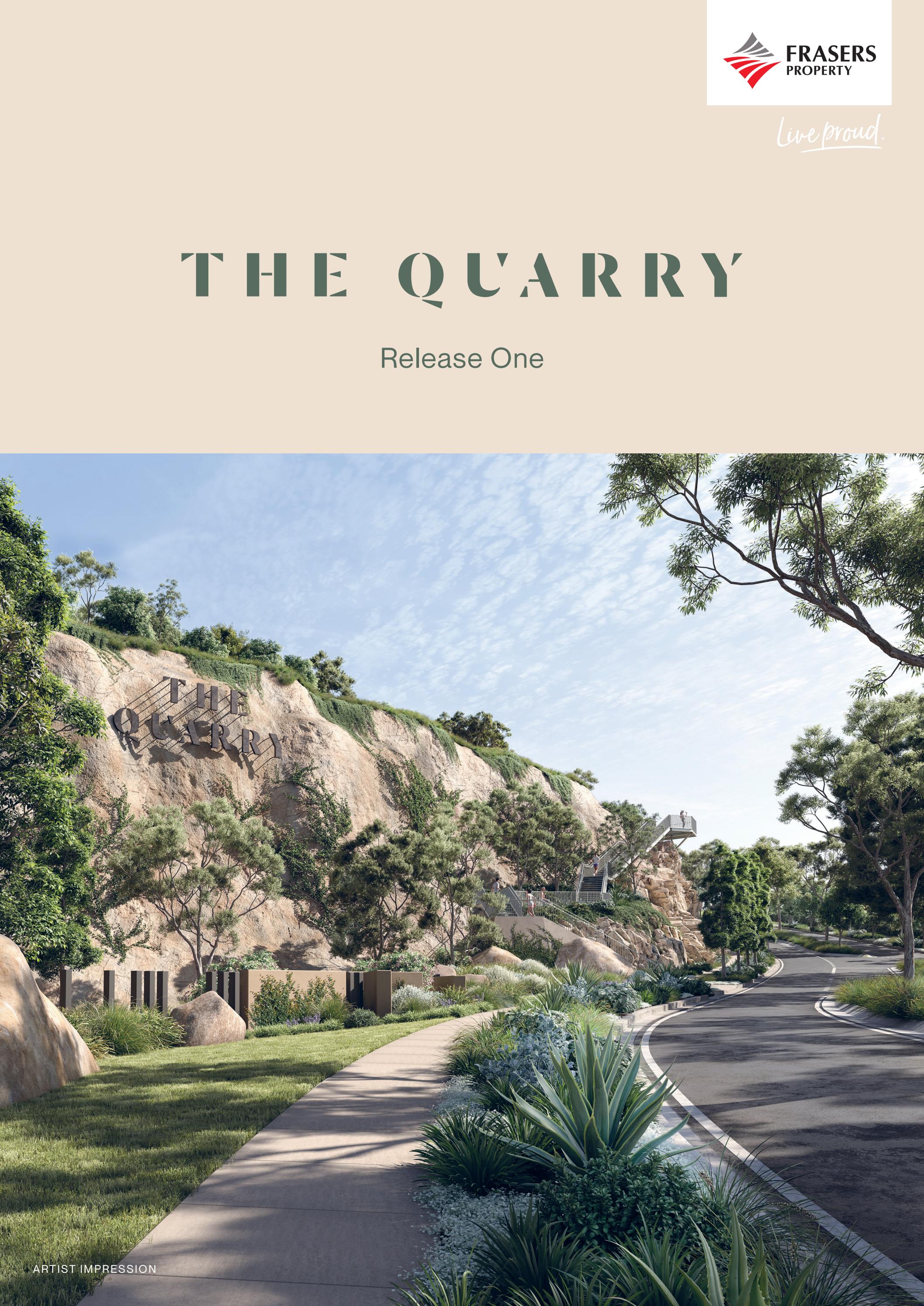 The Quarry - Release One by Frasers Property Australia - Issuu