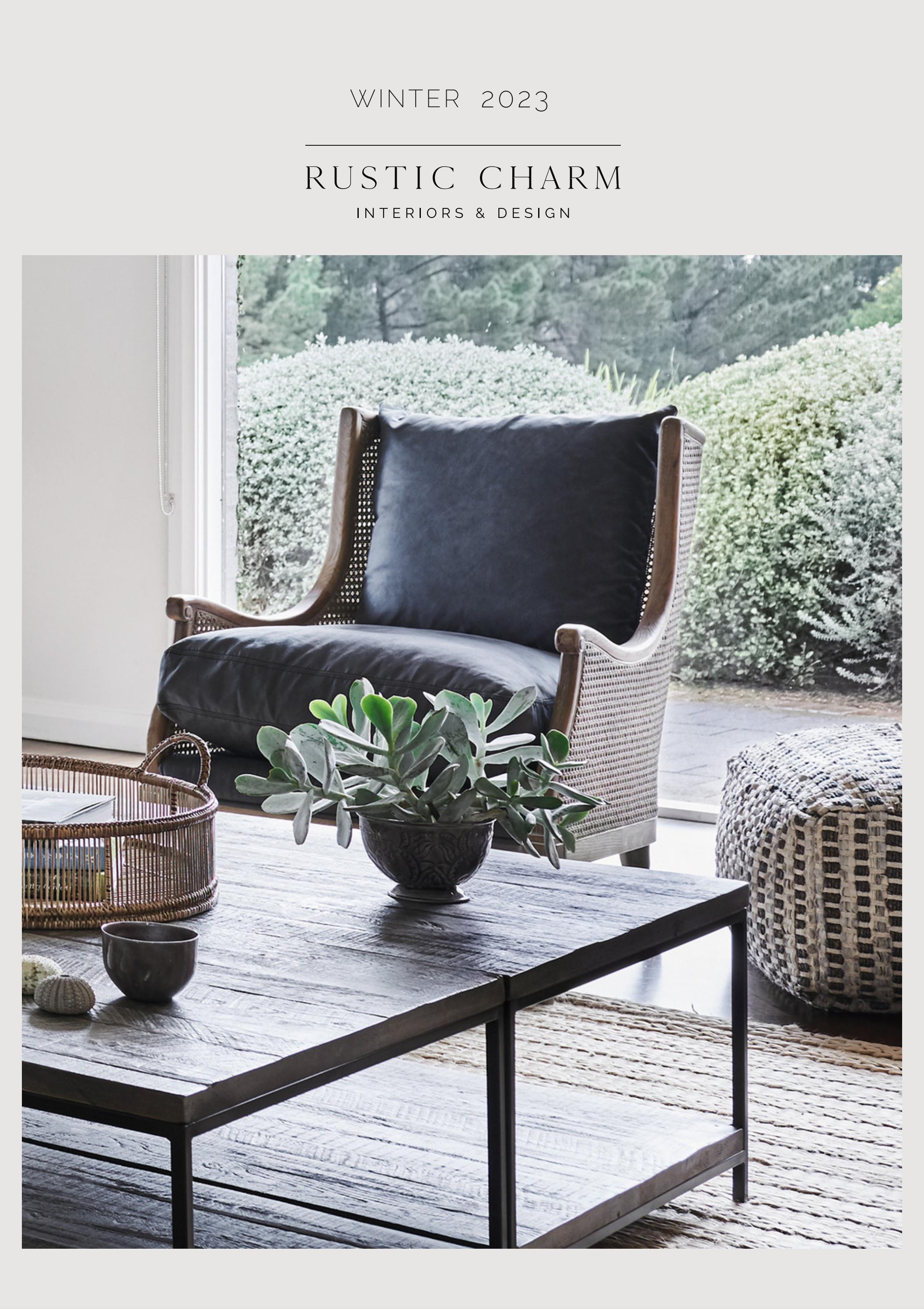 Rustic Charm Interiors & Design : Winter Magazine 2023 by rusticcharminteriors - Issuu