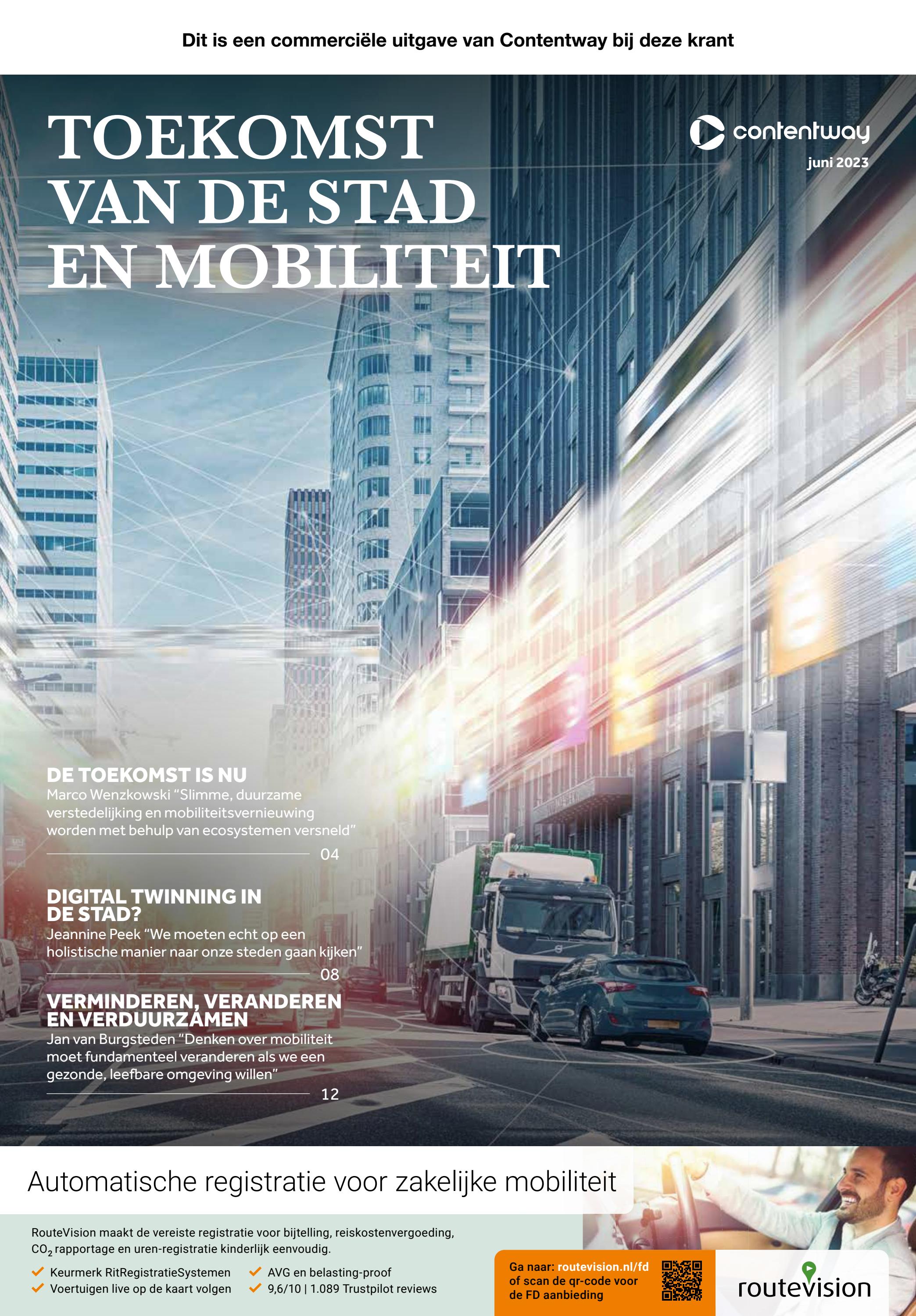 Toekomst van de Stad en Mobiliteit by Contentway - Issuu