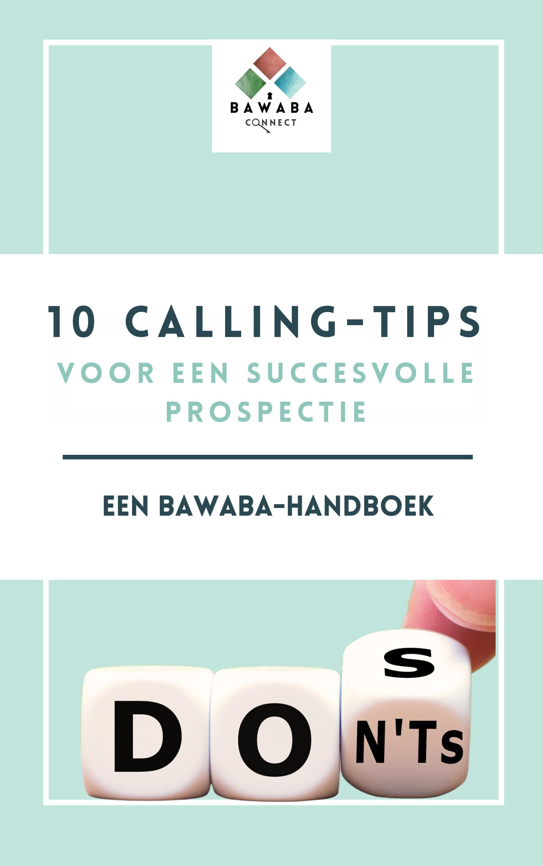 10 Calling-tips voor een succesvolle prospectie - een Bawaba-Handboek ...