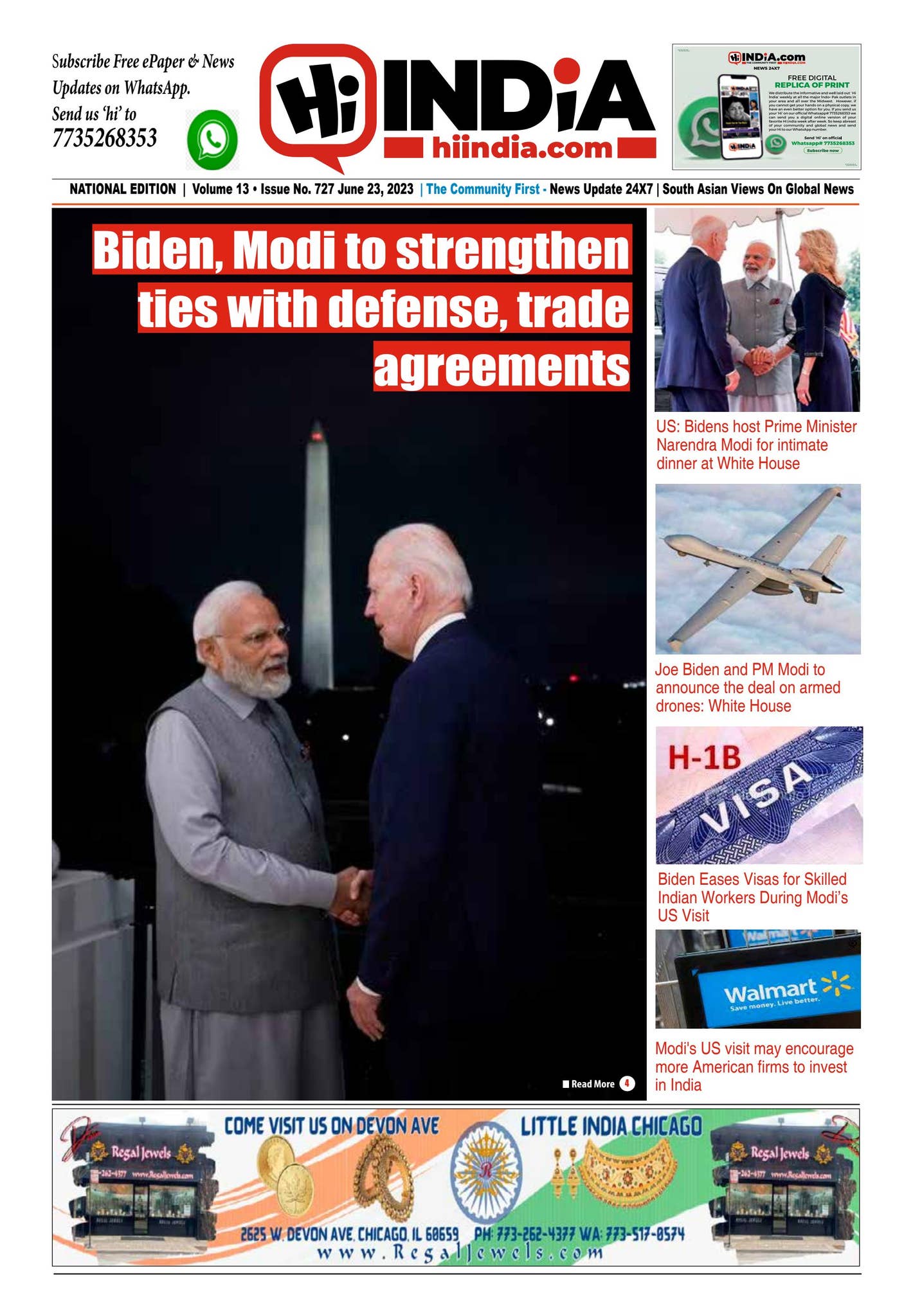 hi INDiA | June 23, 2023 | The Community First by hi INDiA Weekly - Issuu