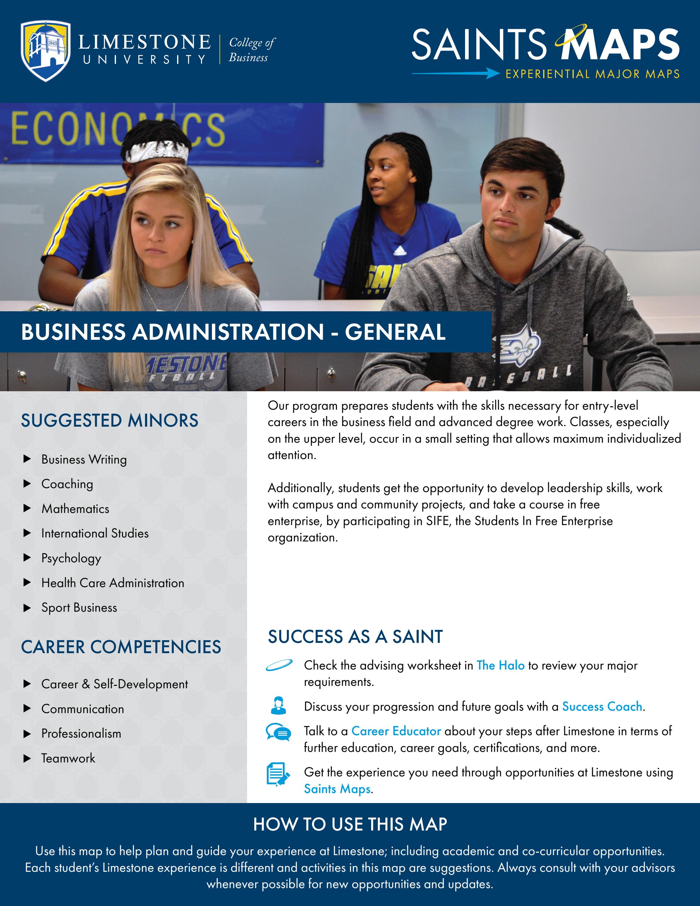 Saints Maps - Business/General by Limestone University - Issuu