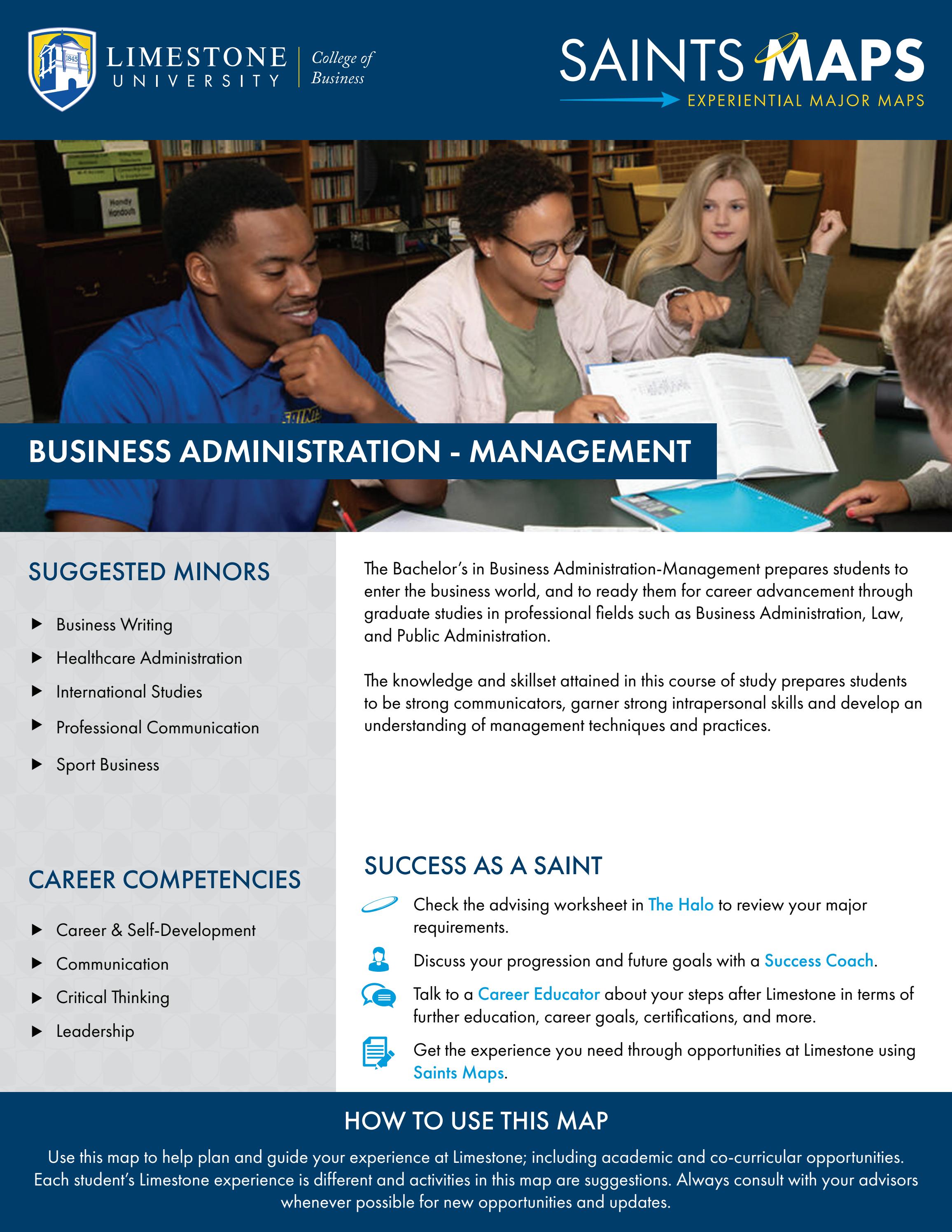 Saints Maps - Business/Management by Limestone University - Issuu