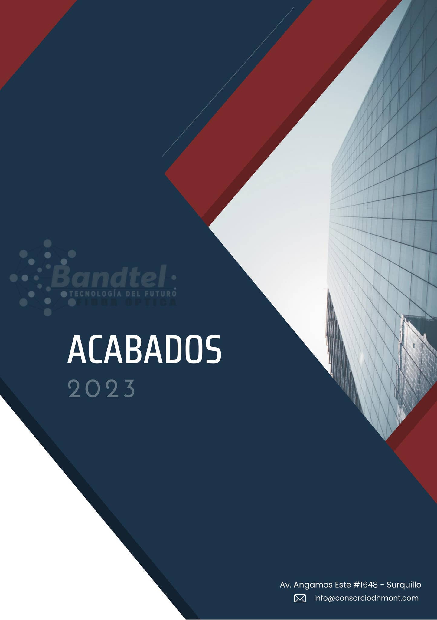 CATÁLOGO DE ACABADOS BANDTEL by Jakelin Vallejo - Issuu