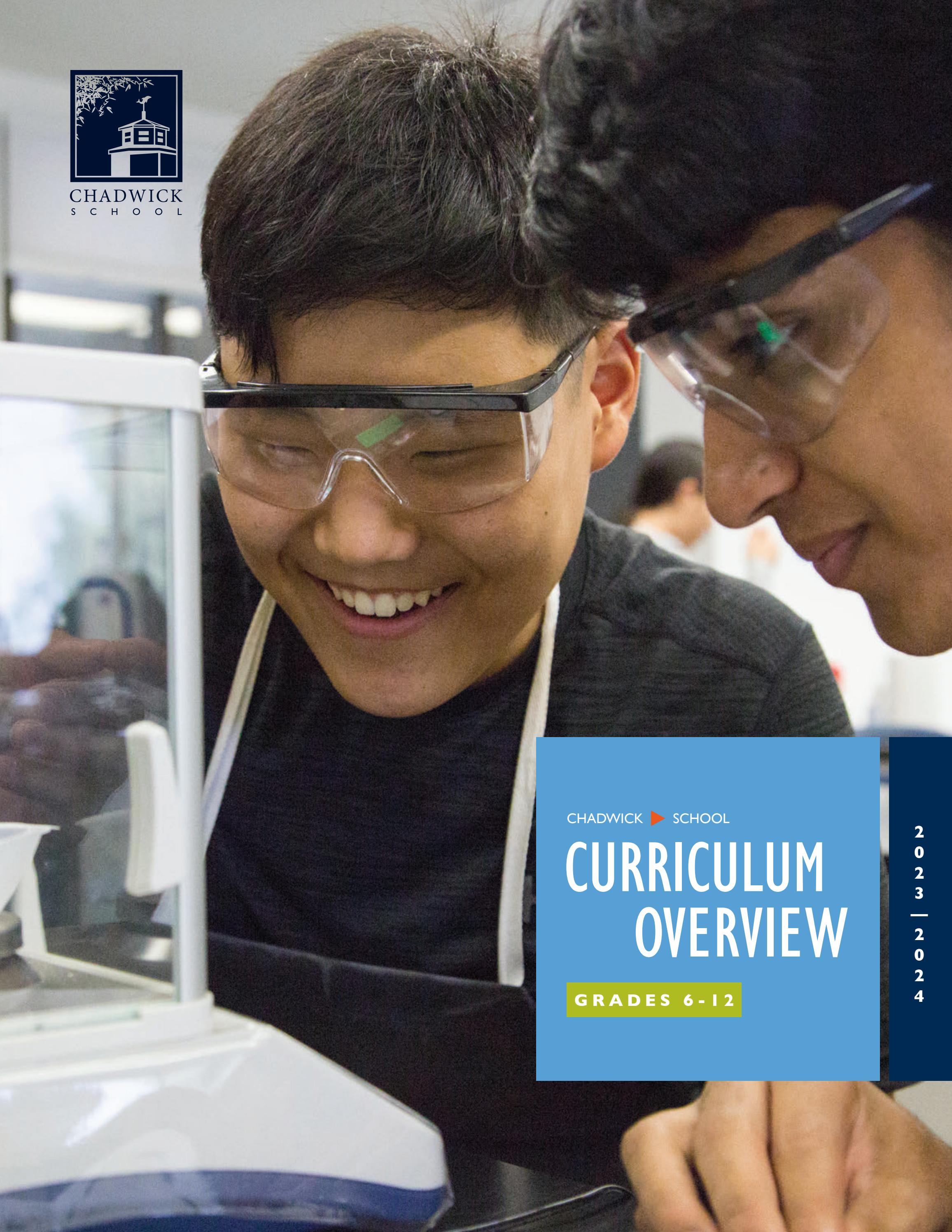 Chadwick School Curriculum Overview Grades 6-12 by Chadwick School - Issuu