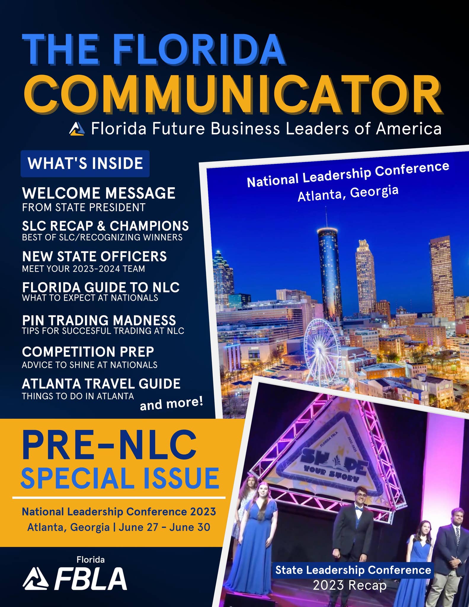 The Florida FBLA Communicator: Pre-NLC Issue by FBLA National Southern ...
