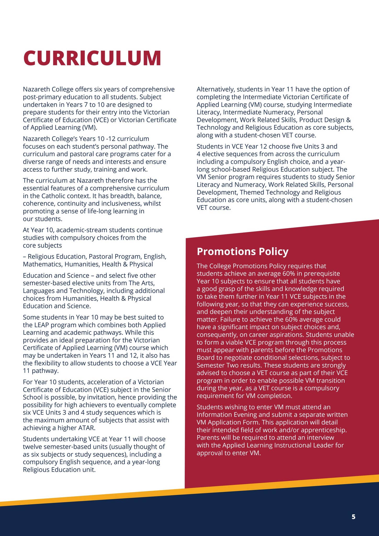 VCE Guide 2024 by nazarethcollege - Issuu