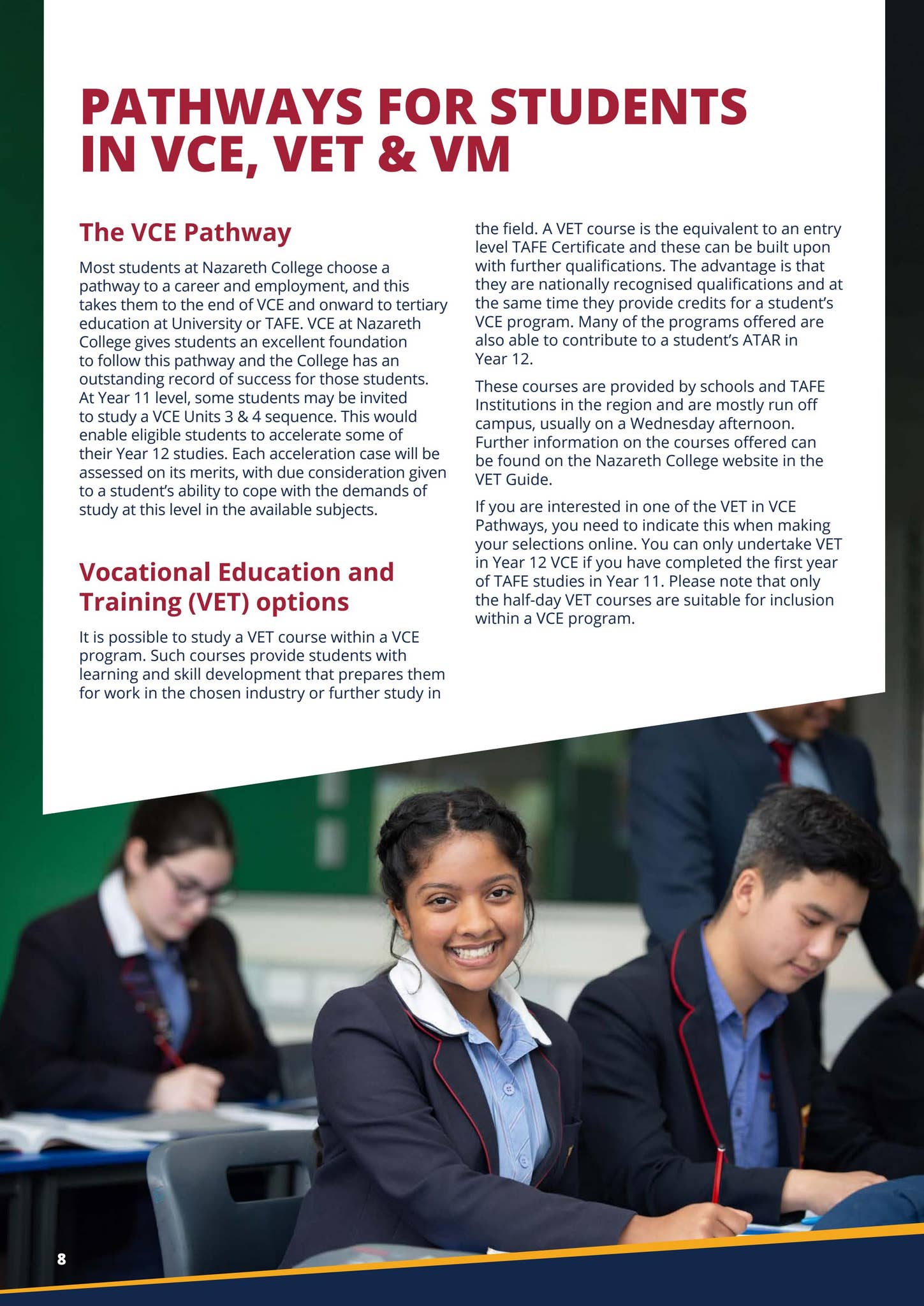 VCE Guide 2024 by nazarethcollege - Issuu
