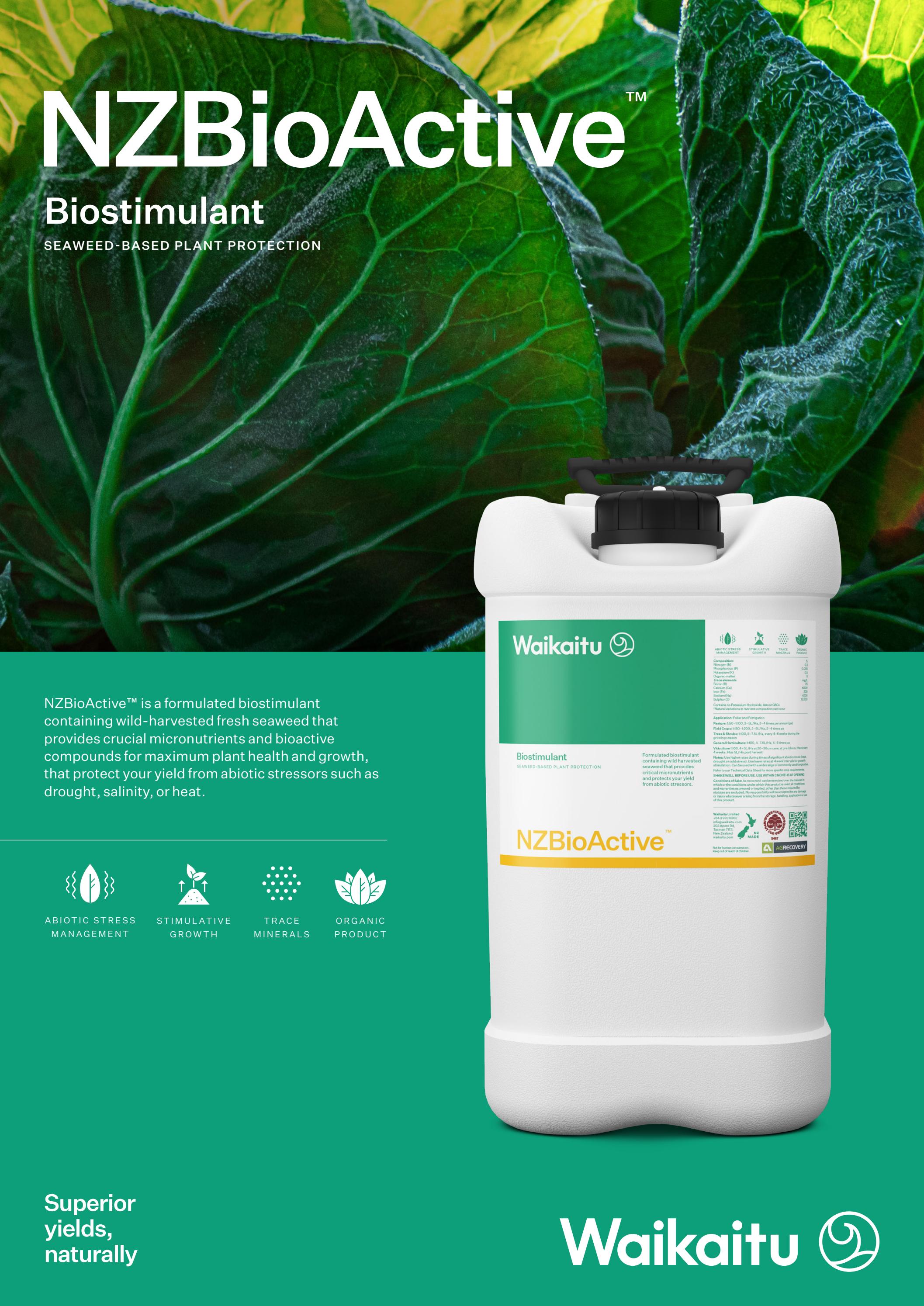 Waikaitu NZ BioActive Biostimulant by Daltons - Issuu