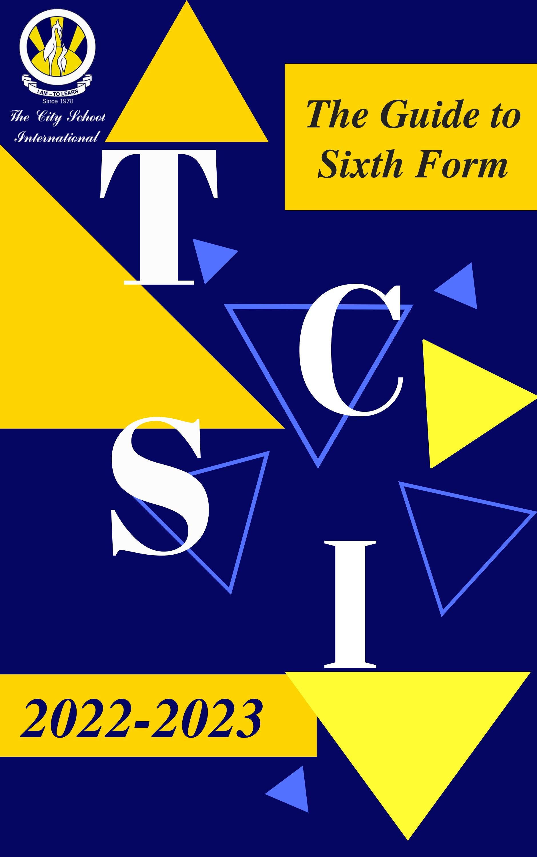 Guide to TCSI Sixth Form by Muzammal Shahzad - Issuu