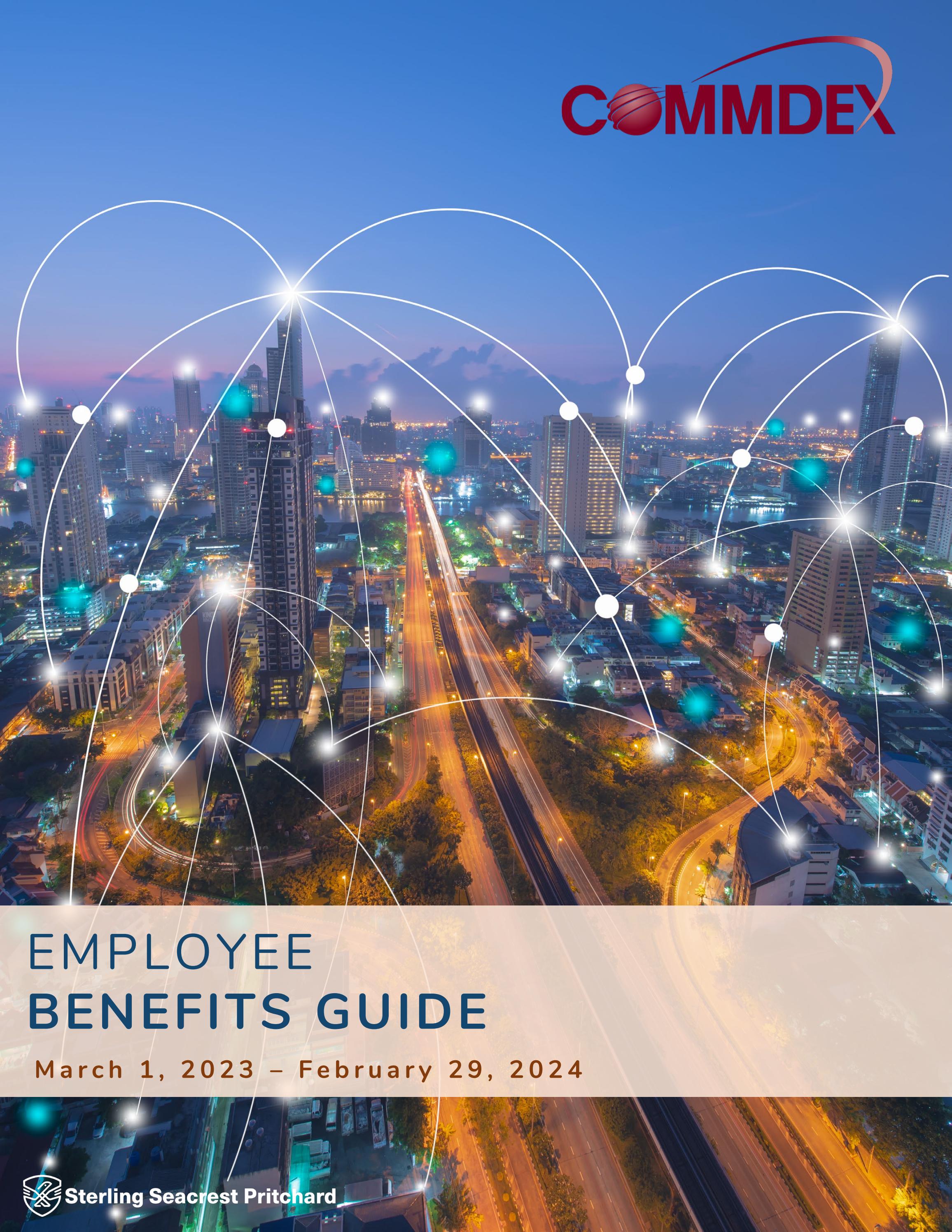 Employee Benefits Guide - Commdex - 3/1/23 - 2/29/24 by Sterling ...