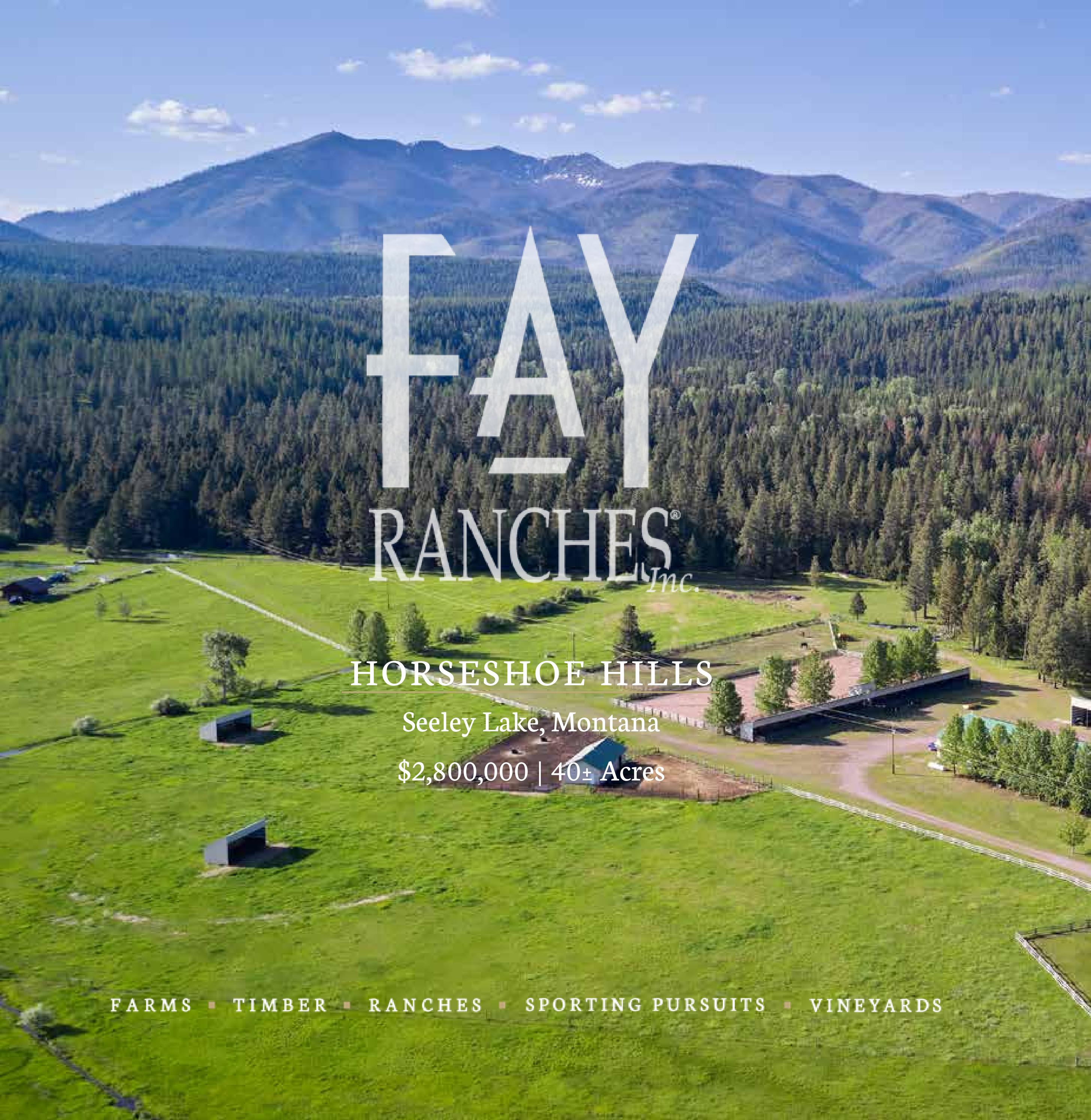 Horseshoe Hills | Fay Ranches by Fay Ranches - Issuu