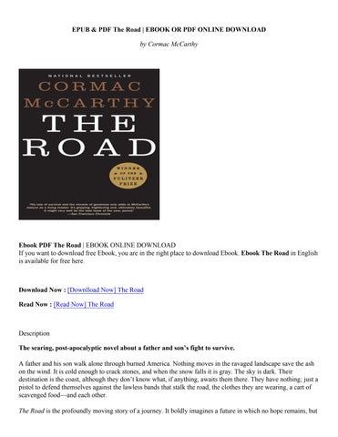 PDF Download The Road - Cormac McCarthy by estelle-dumont - Issuu