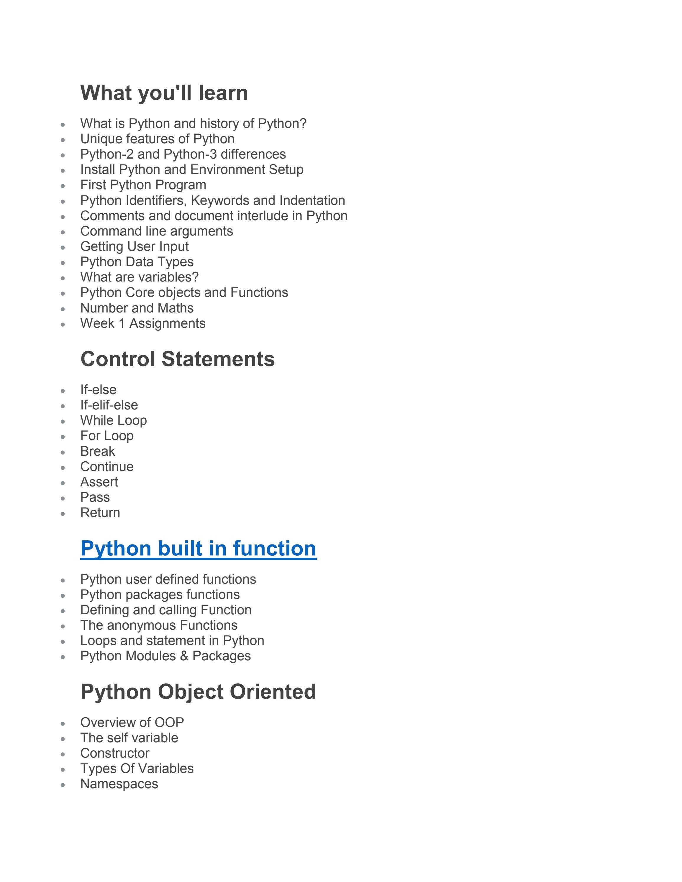 Python Syllabus By Aura Marketings Issuu 
