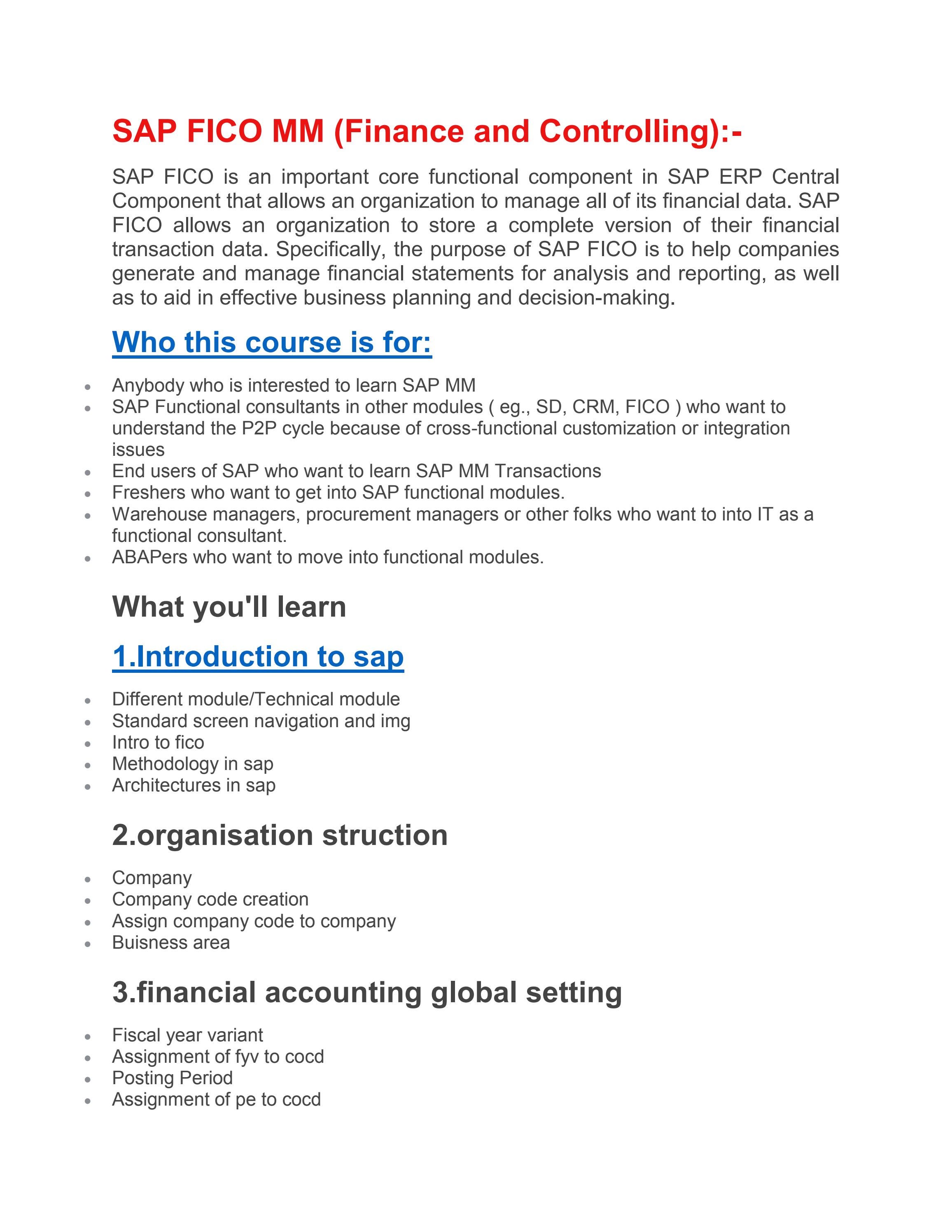 SAP course by aura marketings - Issuu
