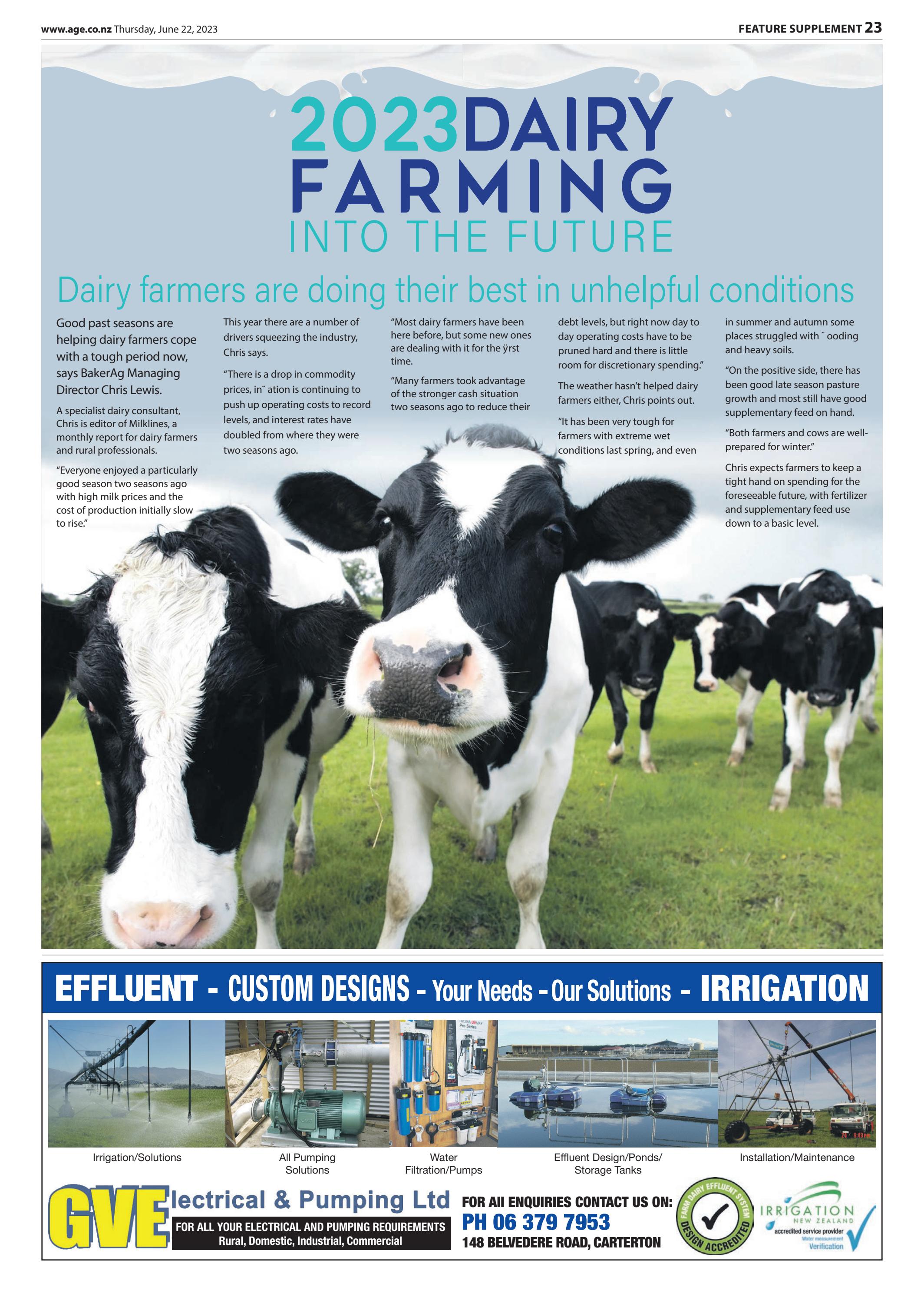 Dairy Farming 2023 by Wairarapa Times-Age - Issuu