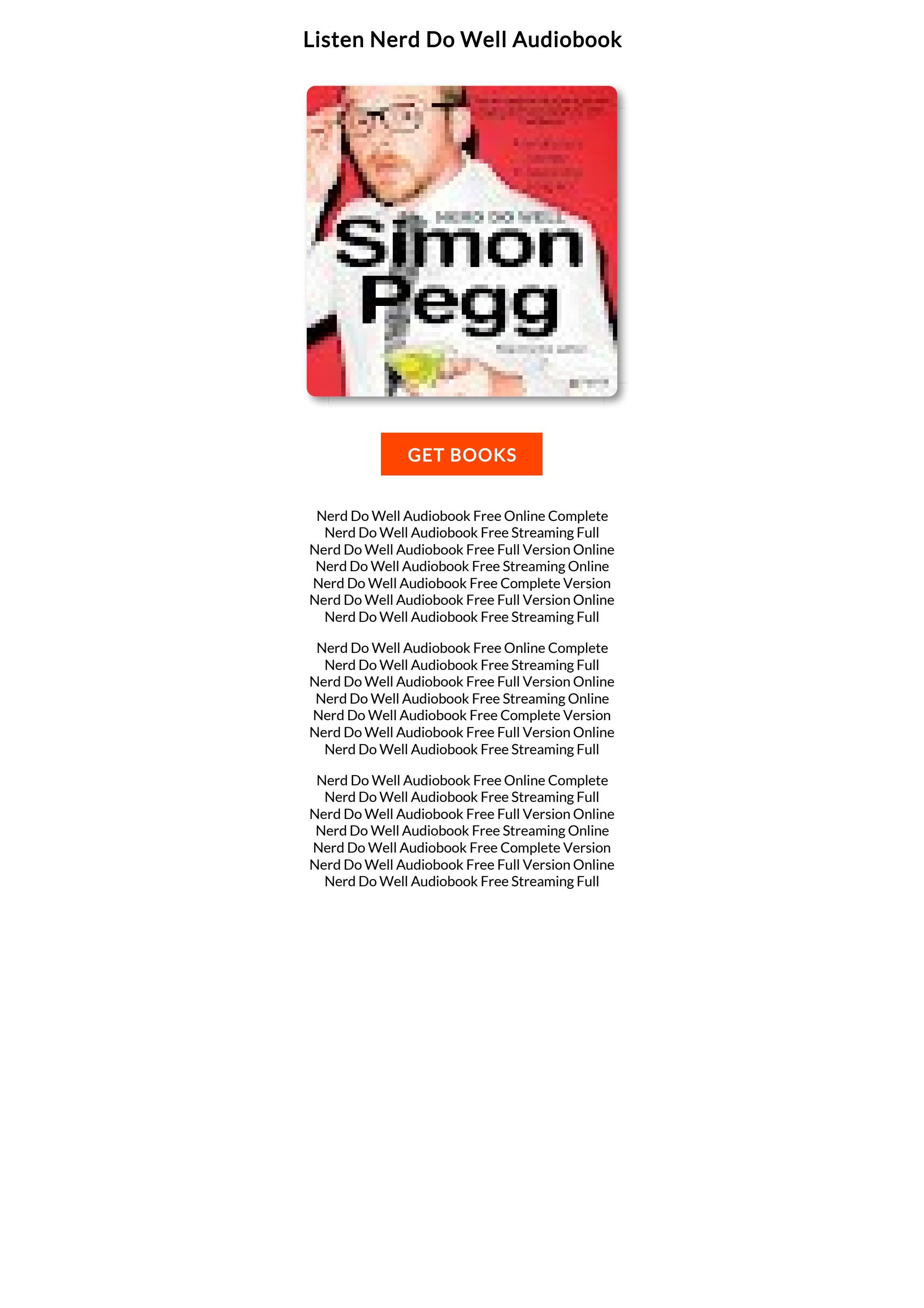 Audiobook Nerd Do Well by EevaFadime - Issuu