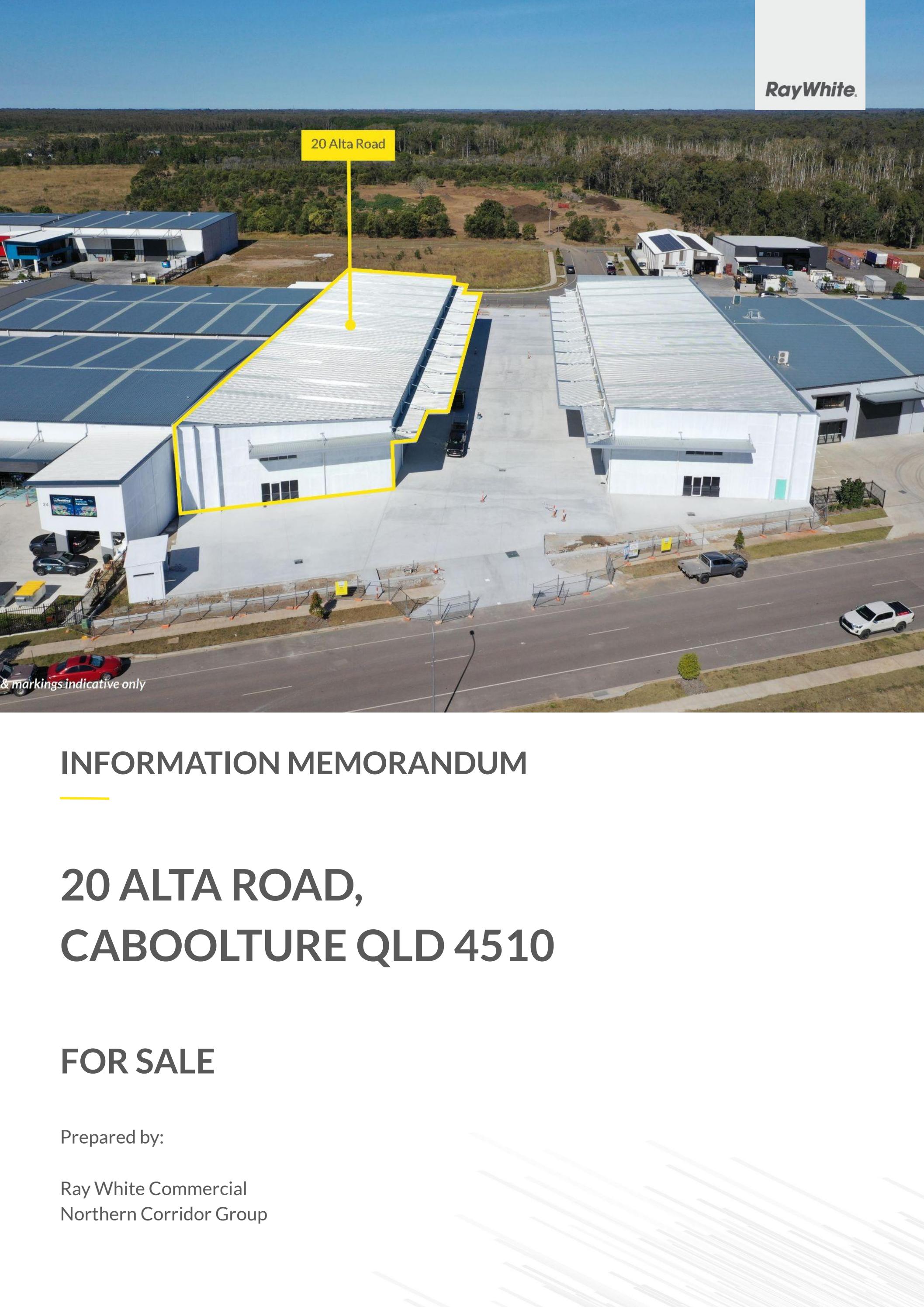 Information Memorandum | 20 Alta Road, Caboolture | Ray White NCG by ...