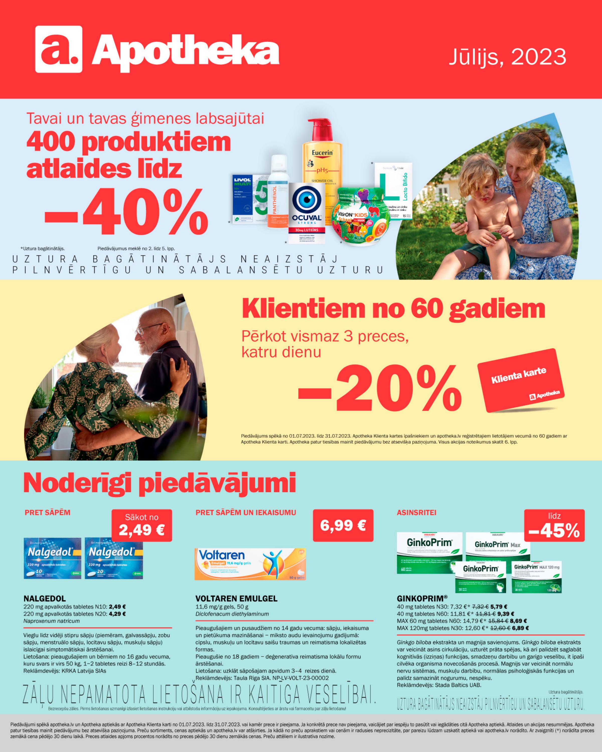 Apotheka avīze jūlijs 2023 by Apotheka.lv - Issuu